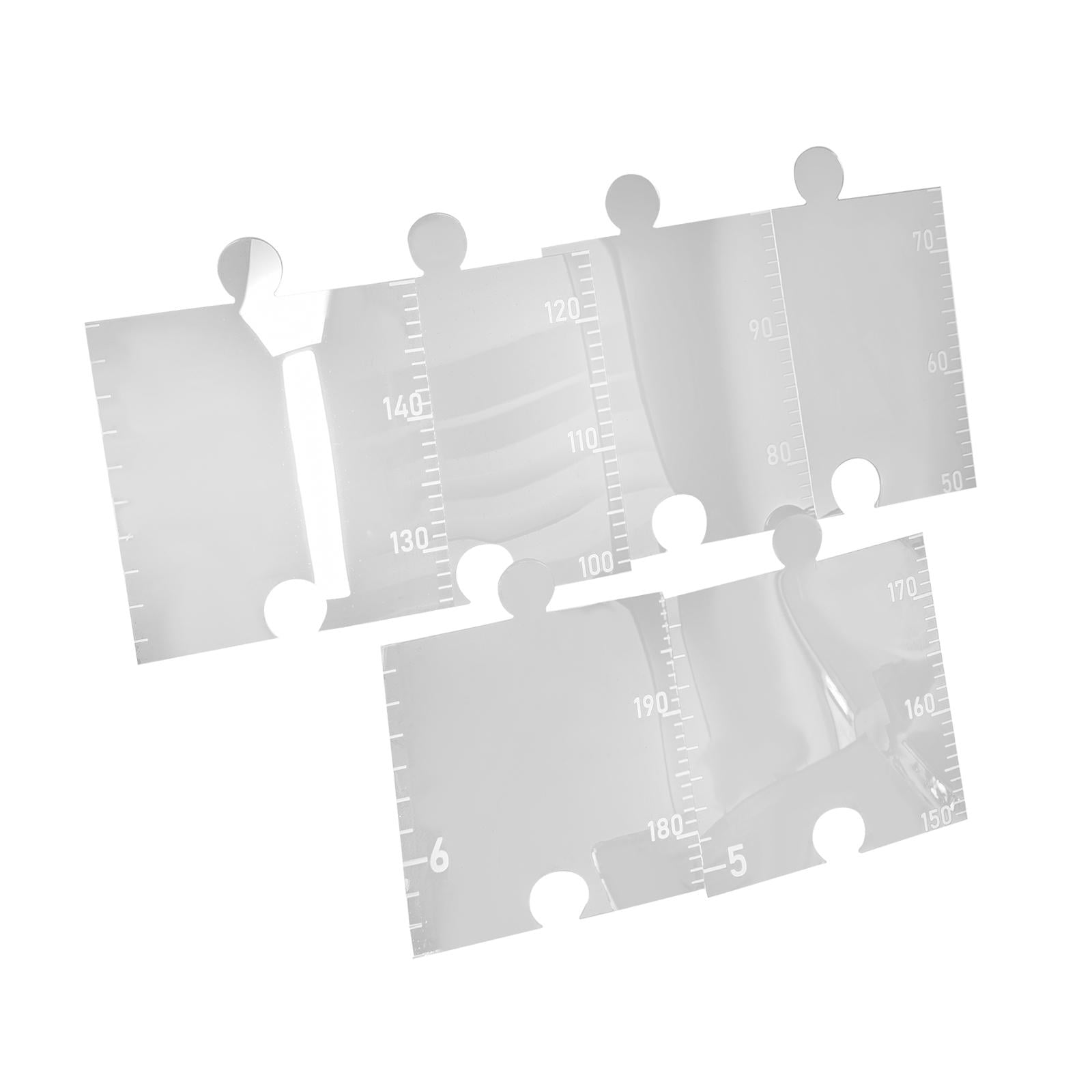 TISHITA 7 Pieces Growth Chart Mirror Height Growth Measurement ...