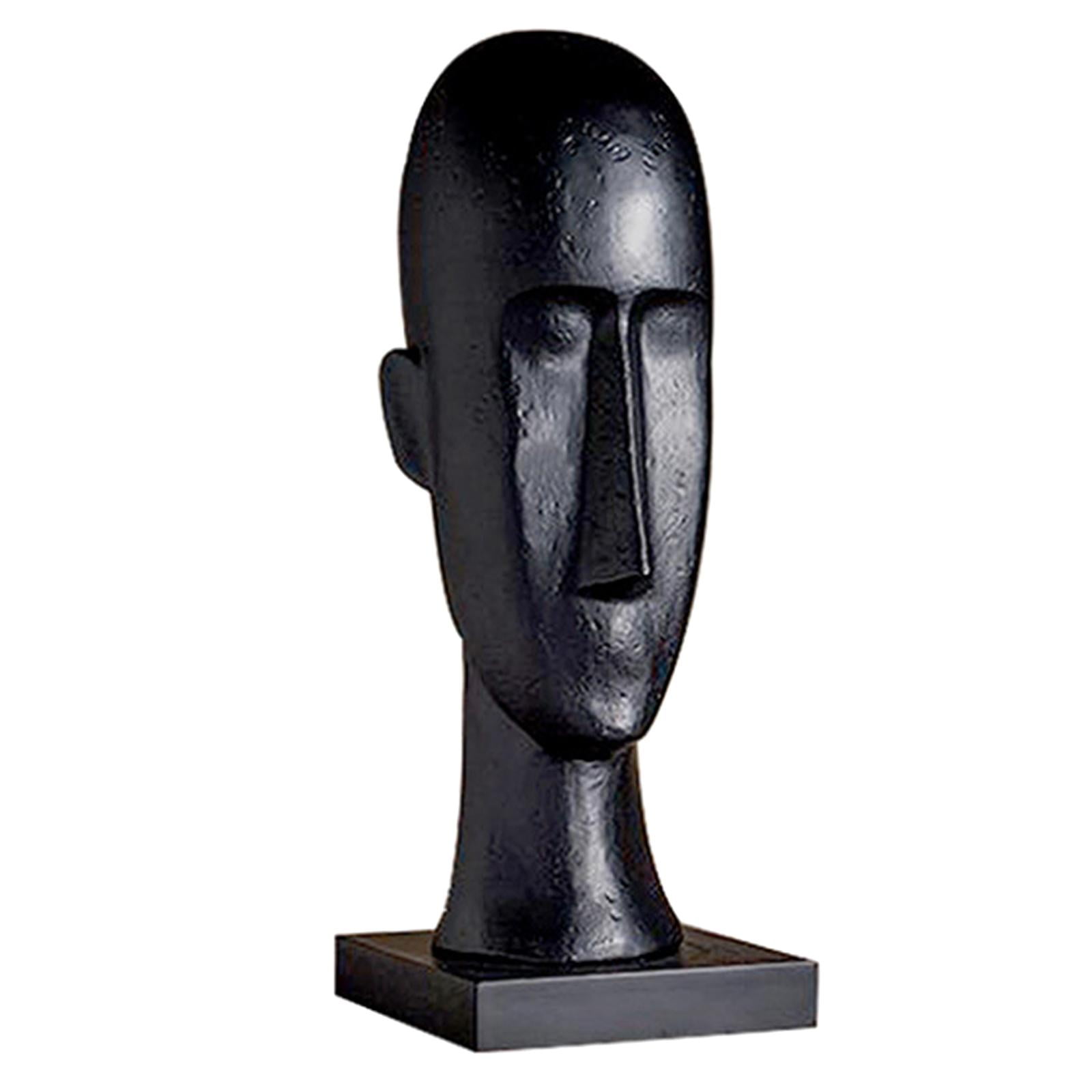 TISHITA Abstract Human Figurine Head Resin Statue Gift Living Room ...