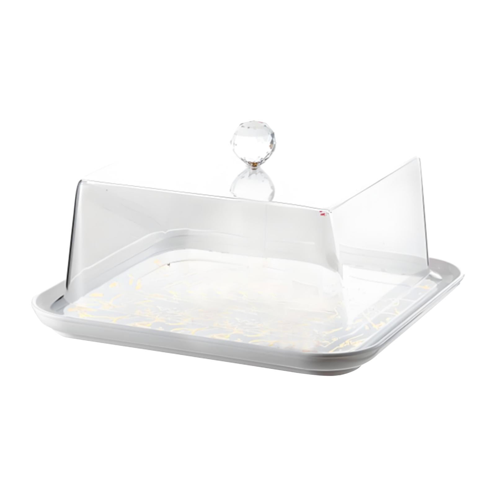TISHITA Acrylic Cake Cover Bakery Display Case Serving Platter Cake ...