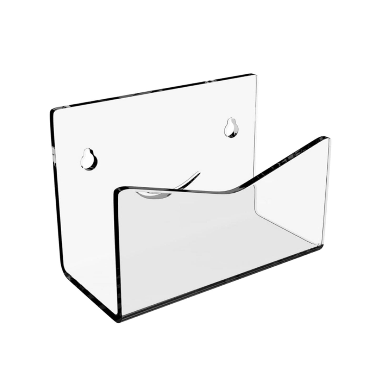 TISHITA Acrylic Mail Holder Desk Envelope Holder Clear Lightweight Mail ...