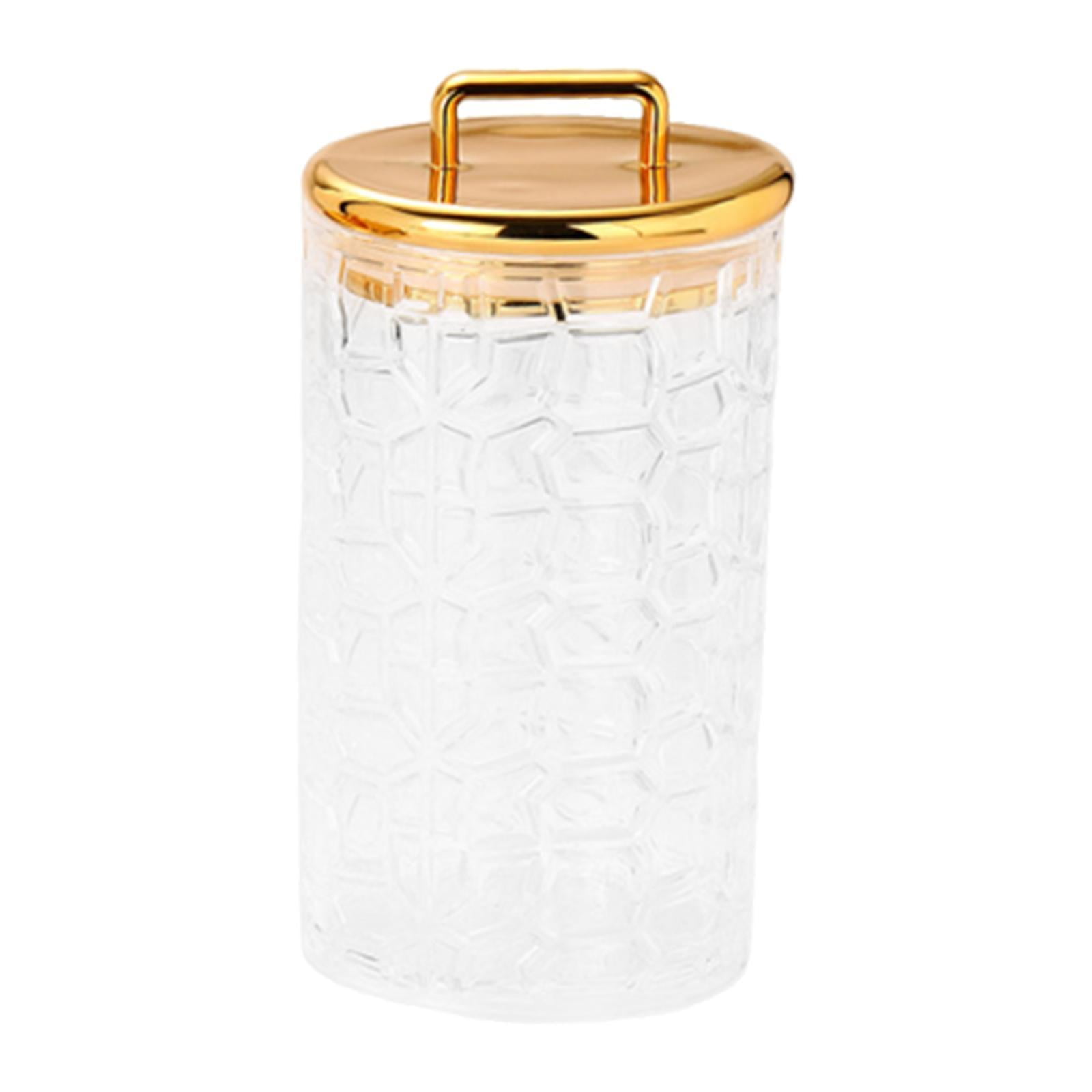 TISHITA Acrylic Storage Glass, Food Storage Container Biscuit Jar ...