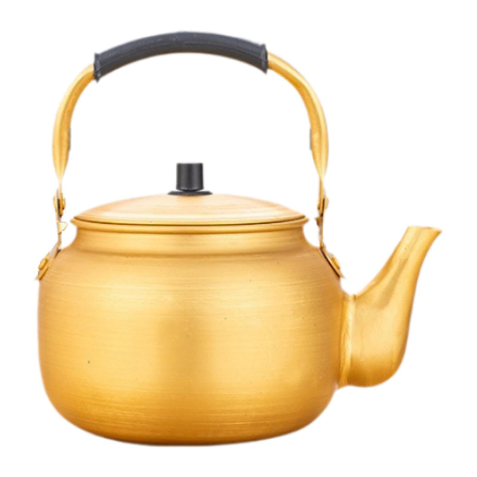 TISHITA Aluminum Boil Water Kettle Stovetop Kettle with Comfortable ...