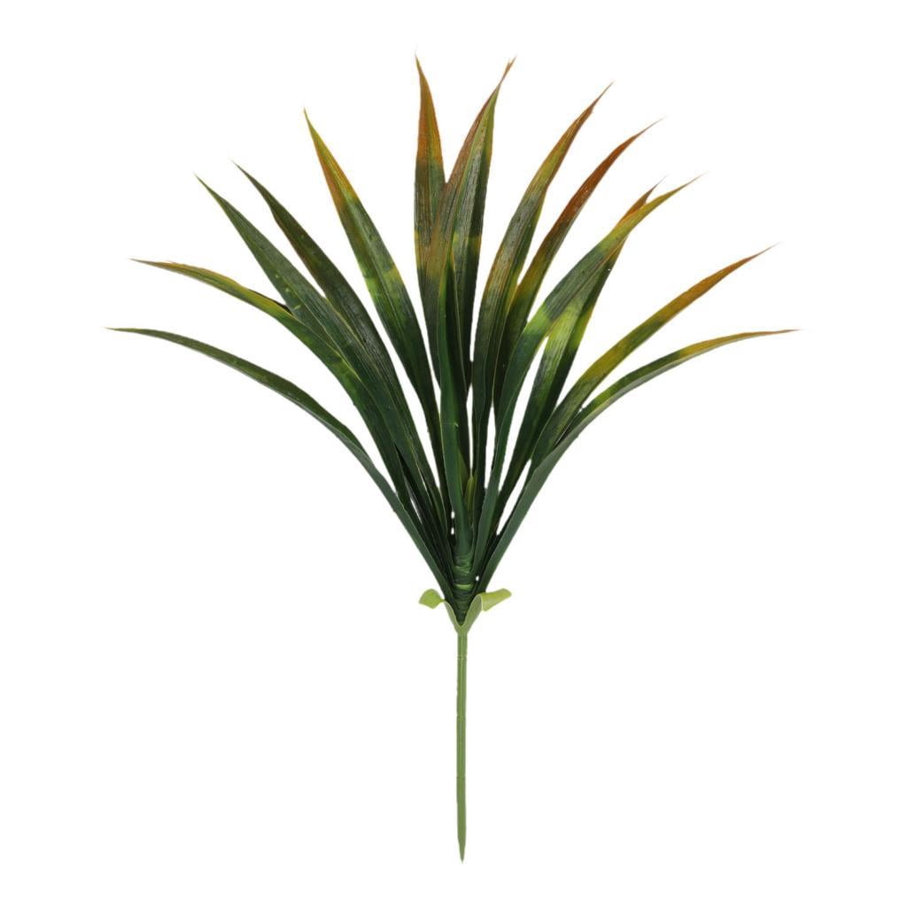 TISHITA Artificial Grass Plant Fake Tall Grass Patio Greenery Stem ...