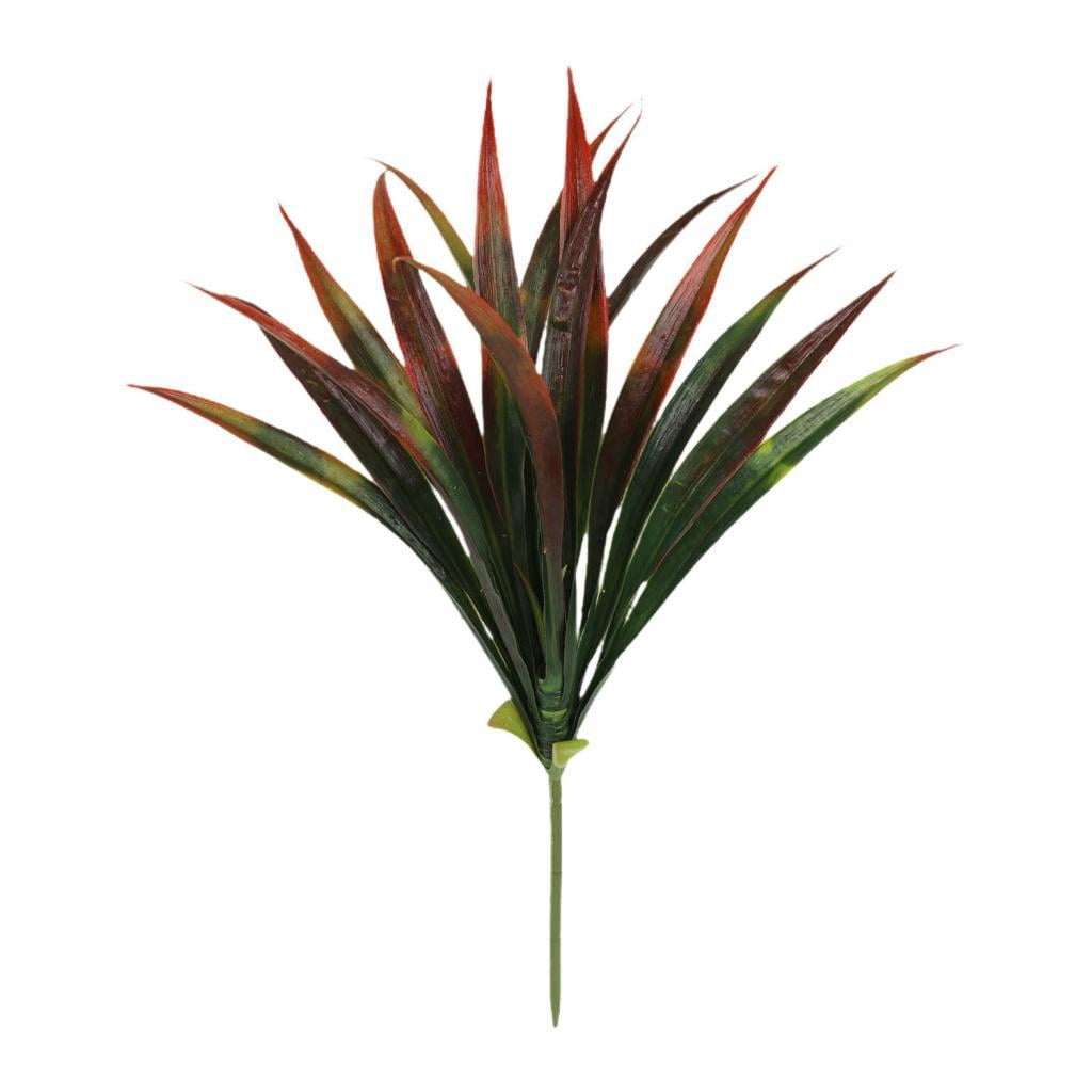 TISHITA Artificial Grass Plant Fake Tall Grass Patio Greenery Stem ...