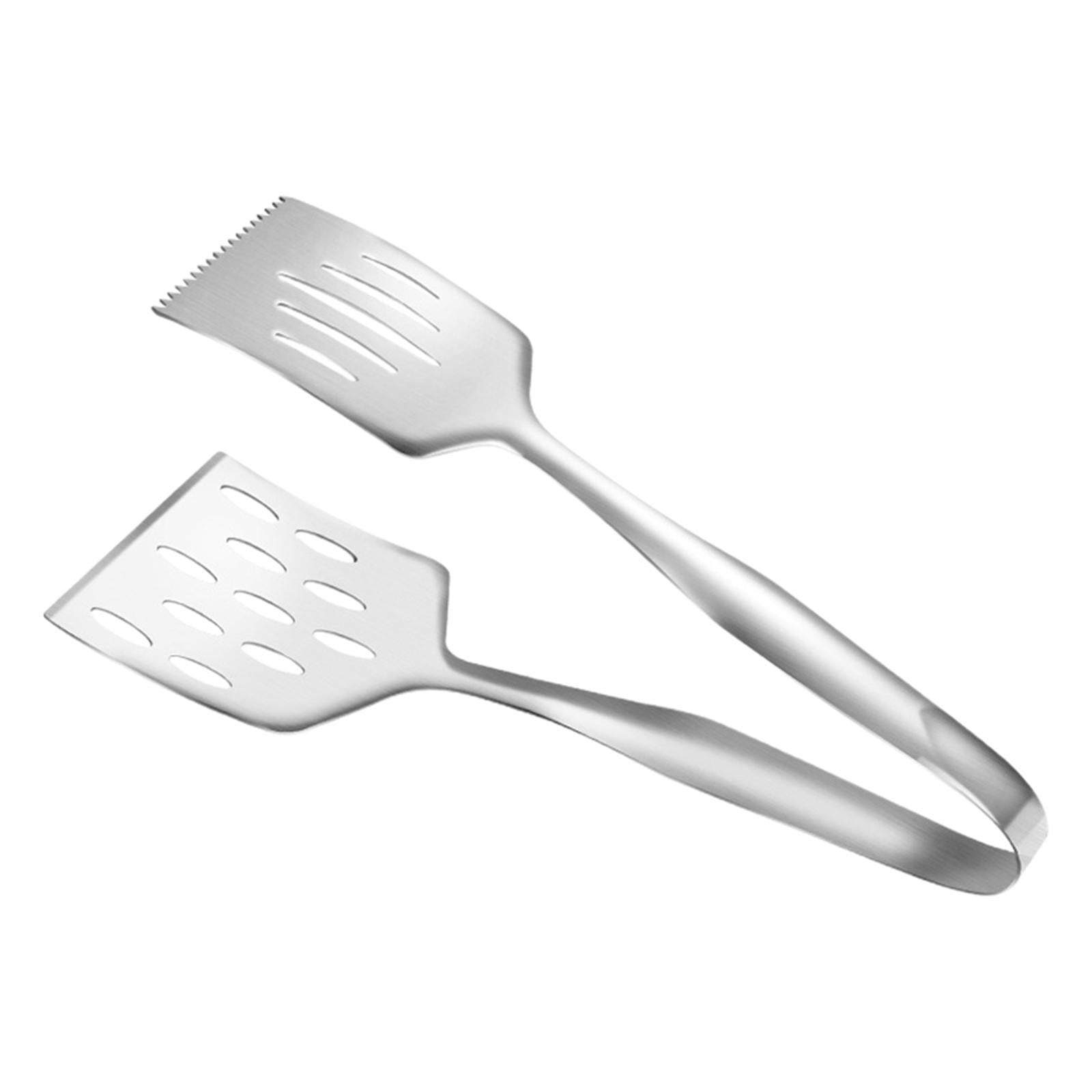 TISHITA BBQ Tongs Kitchen Tongs Baking Salad Steak Tongs Stainless ...