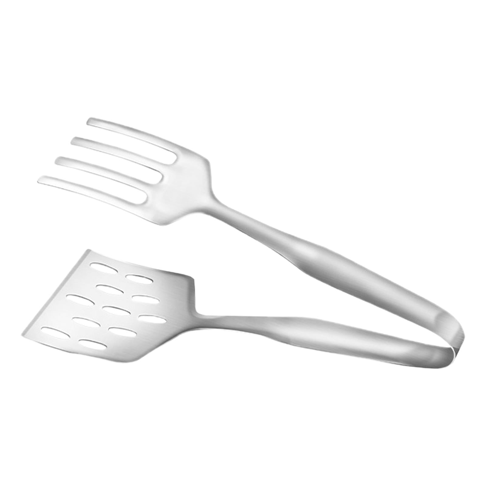 TISHITA BBQ Tongs Kitchen Tongs Baking Salad Steak Tongs Stainless ...