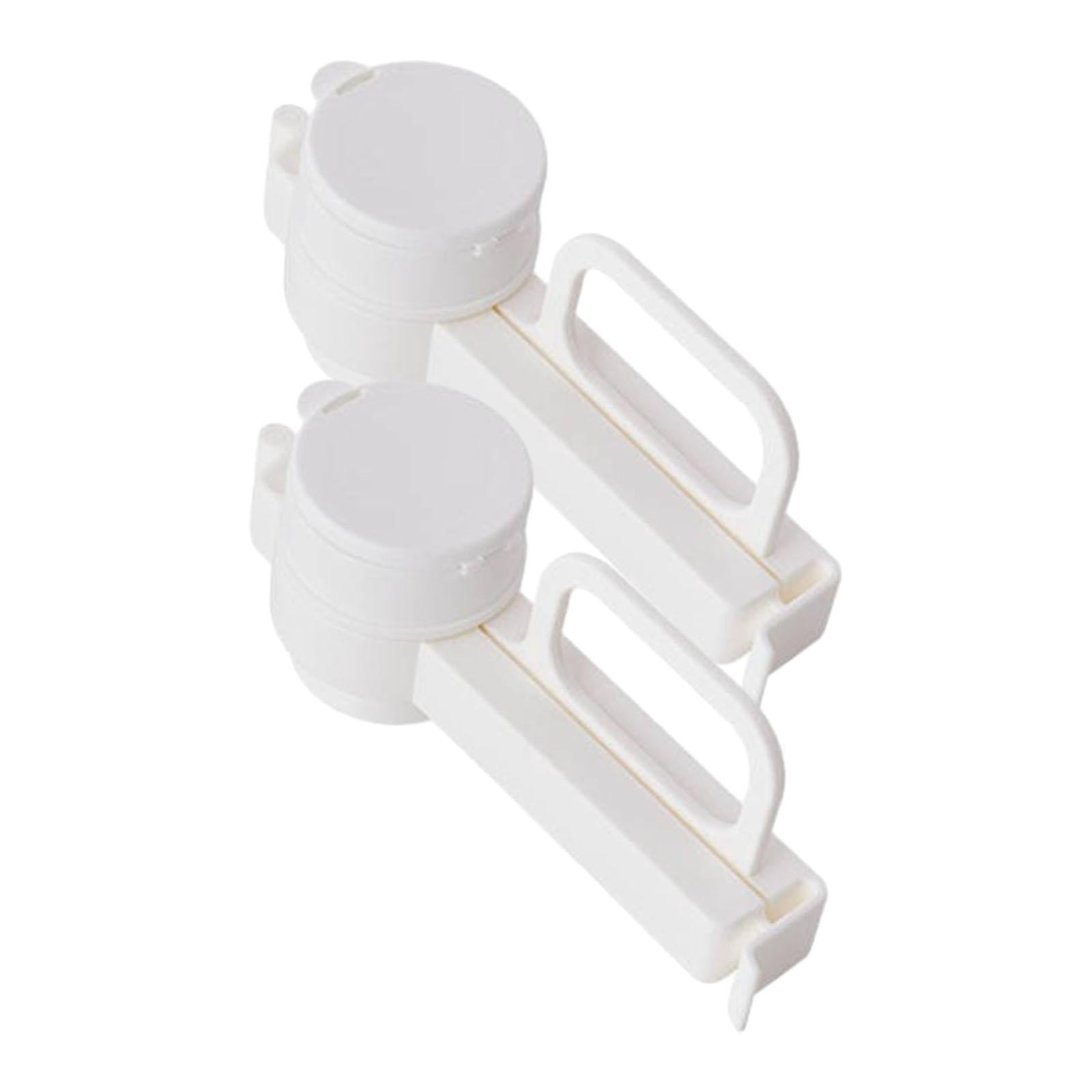 TISHITA Bag Clip White Practical Compact with Pour Spouts Kitchen ...