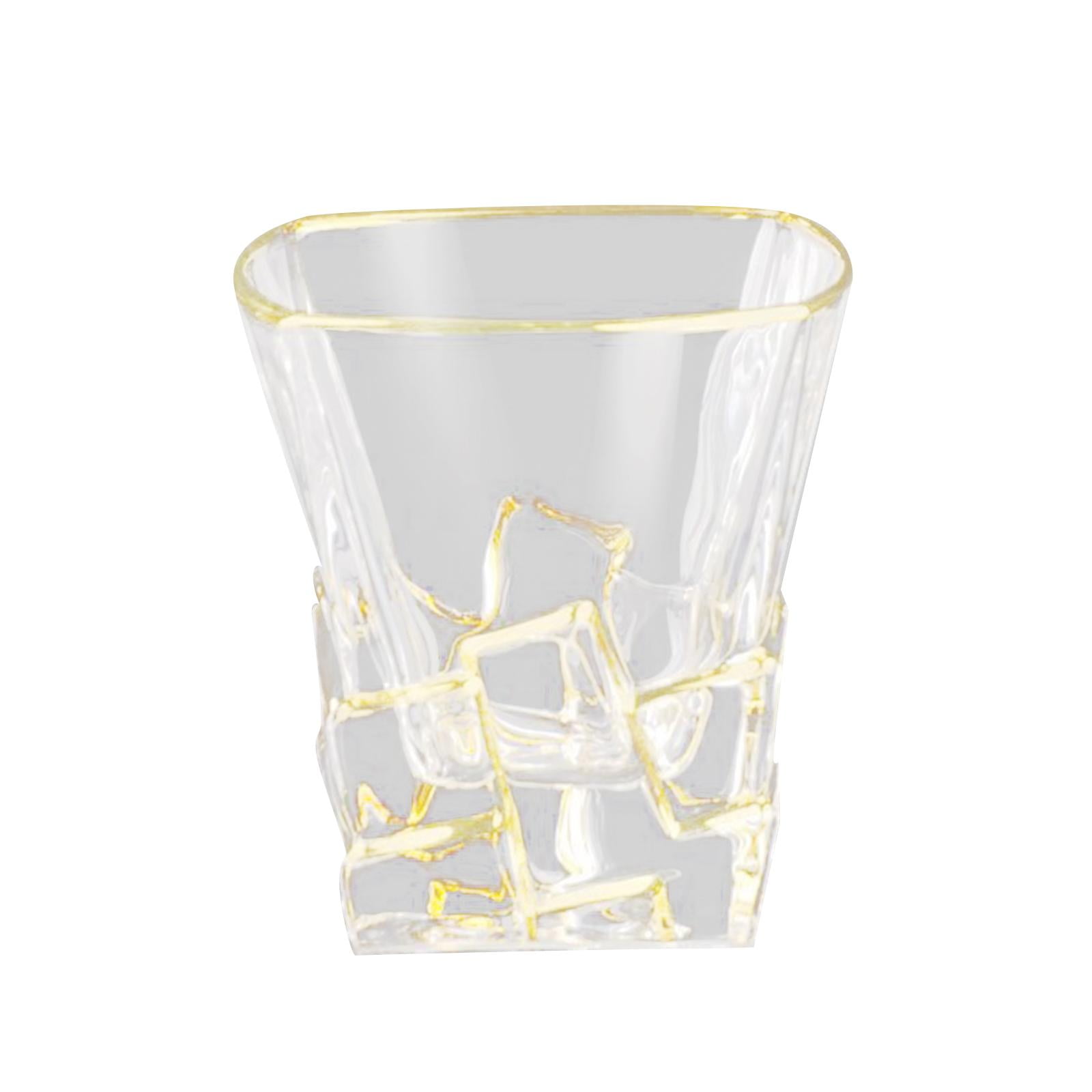 TISHITA Bar Whisky Glass 280-300ml Stable Base Drinking Cups Mug Whisky ...
