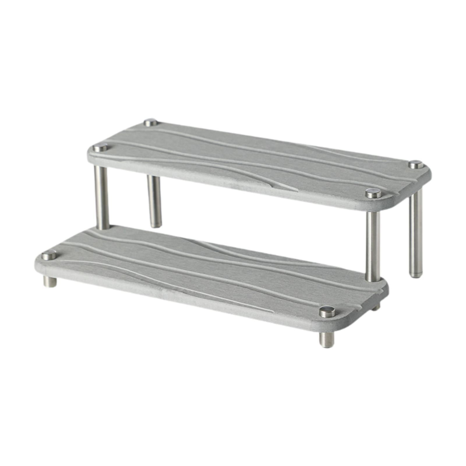 TISHITA Bathroom Sink Organizer Tidy Container 2 Tier Decorative Simple ...