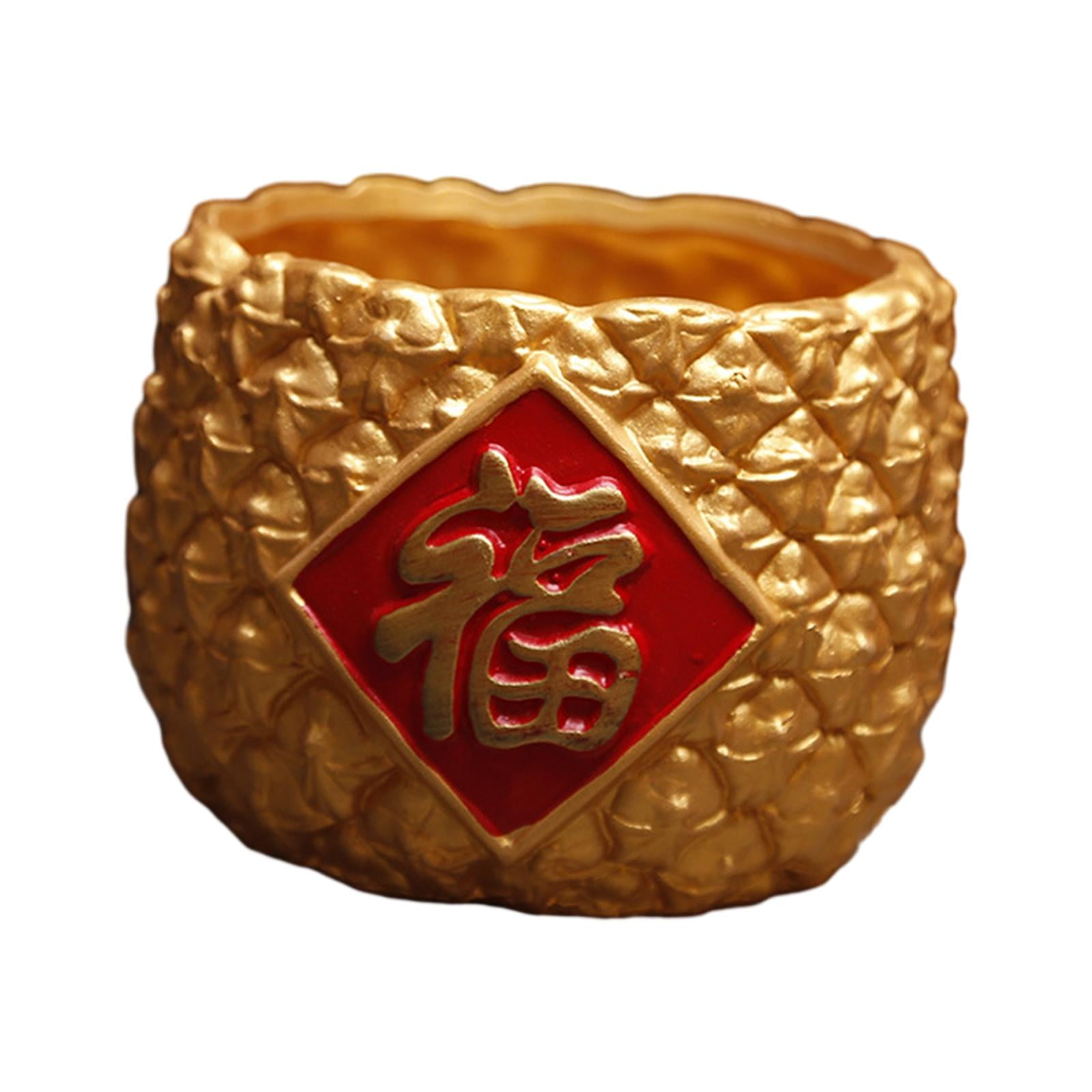 TISHITA Blessed Bag Flower Pot Spring Festival Flower Vase Decorative ...