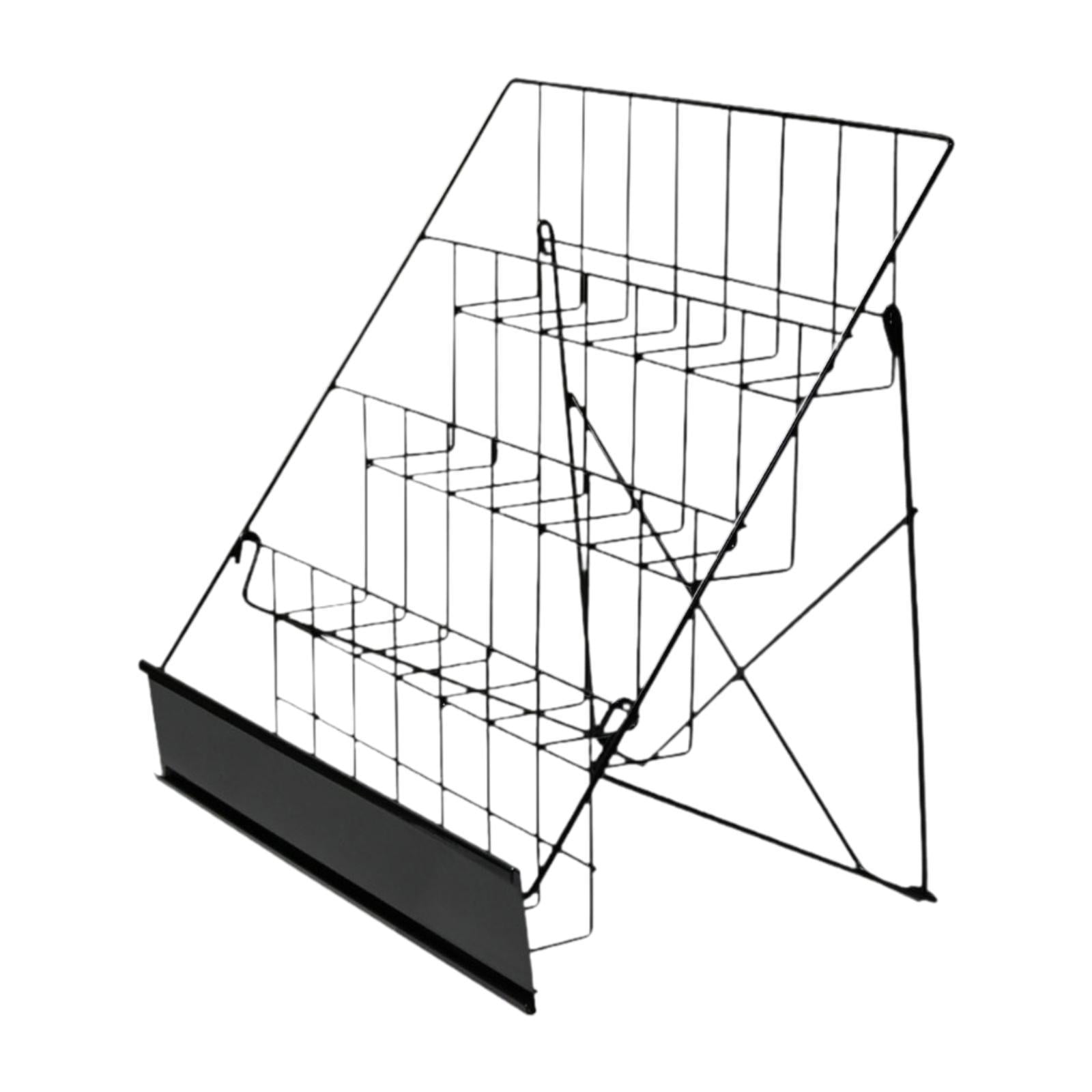 TISHITA Book Signing Wire Rack Book Display Rack,Galleries ,Library ...