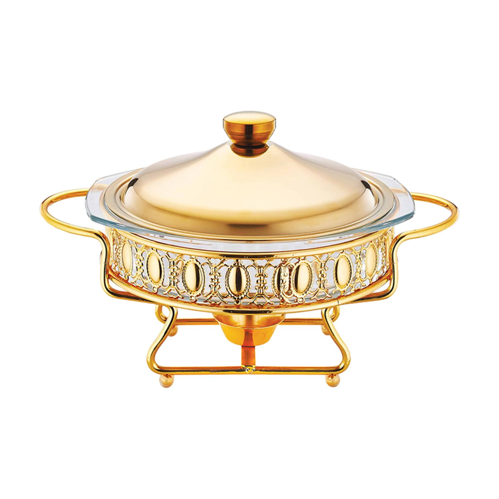 TISHITA Buffet Food Warmer Buffet Server Metal Rack Cookware Food ...