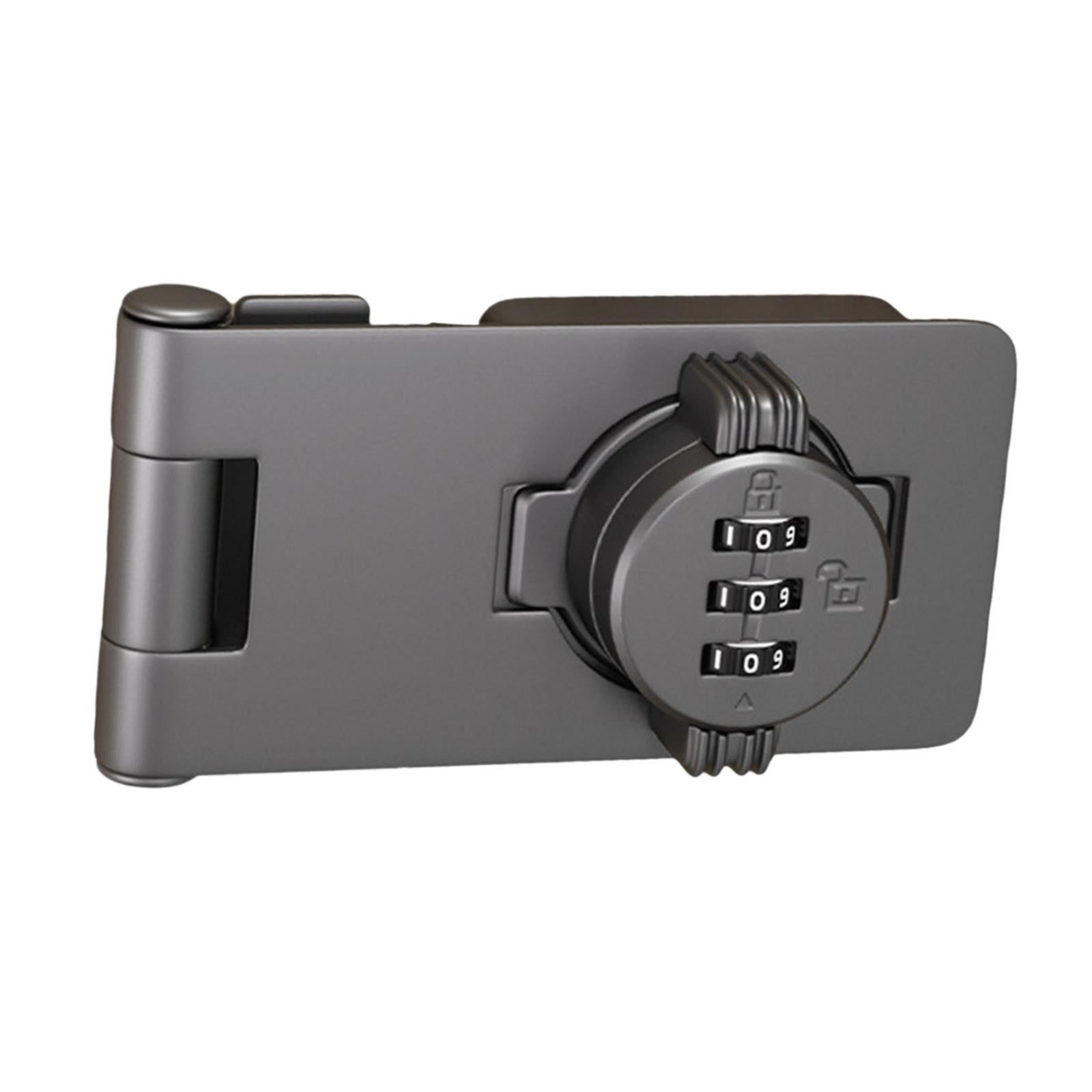 TISHITA Cabinet Combination Lock with Screw,Password Rotary Hasp Lock ...
