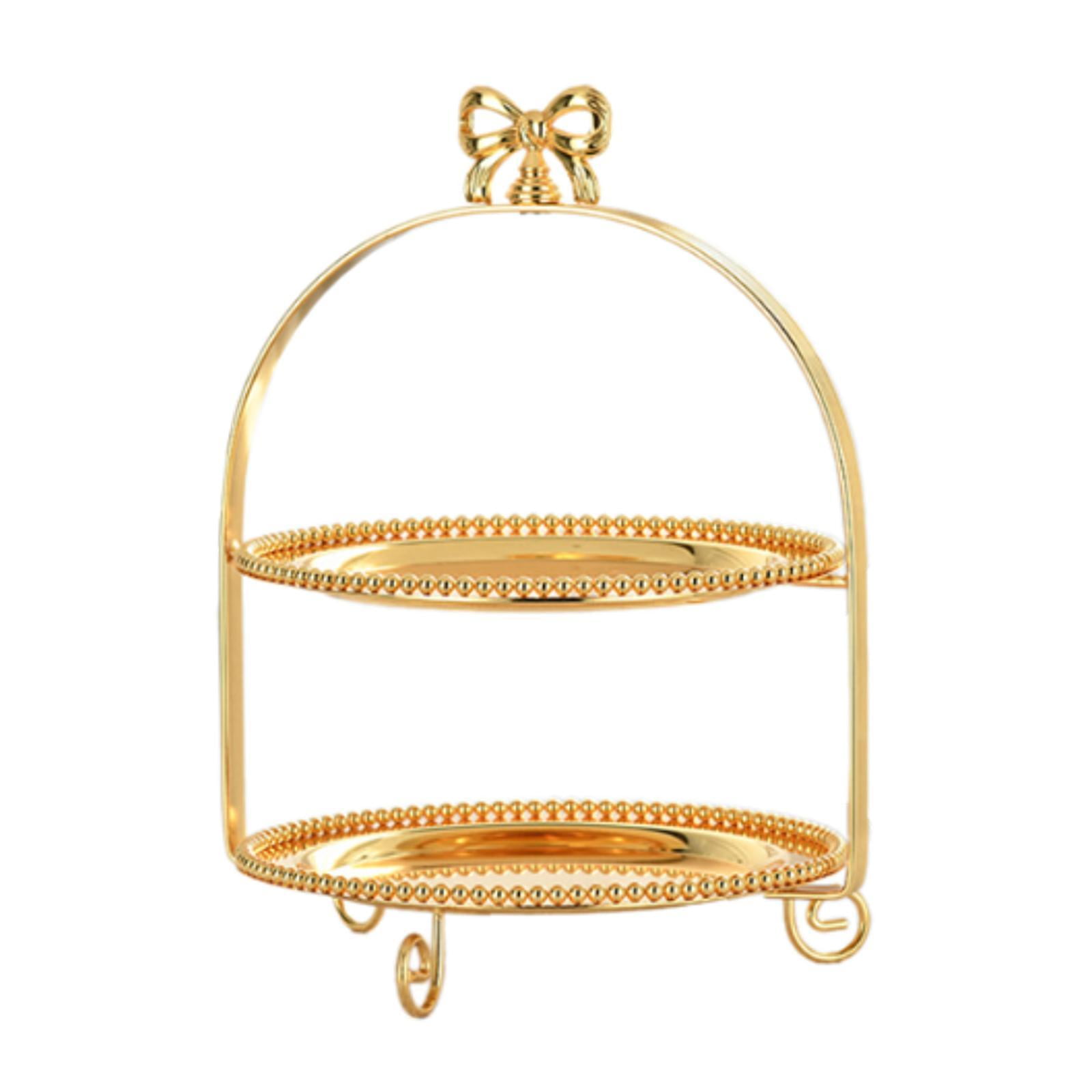 TISHITA Cake Stand Food Display Plate Elegant Luxury Tea Party Serving ...