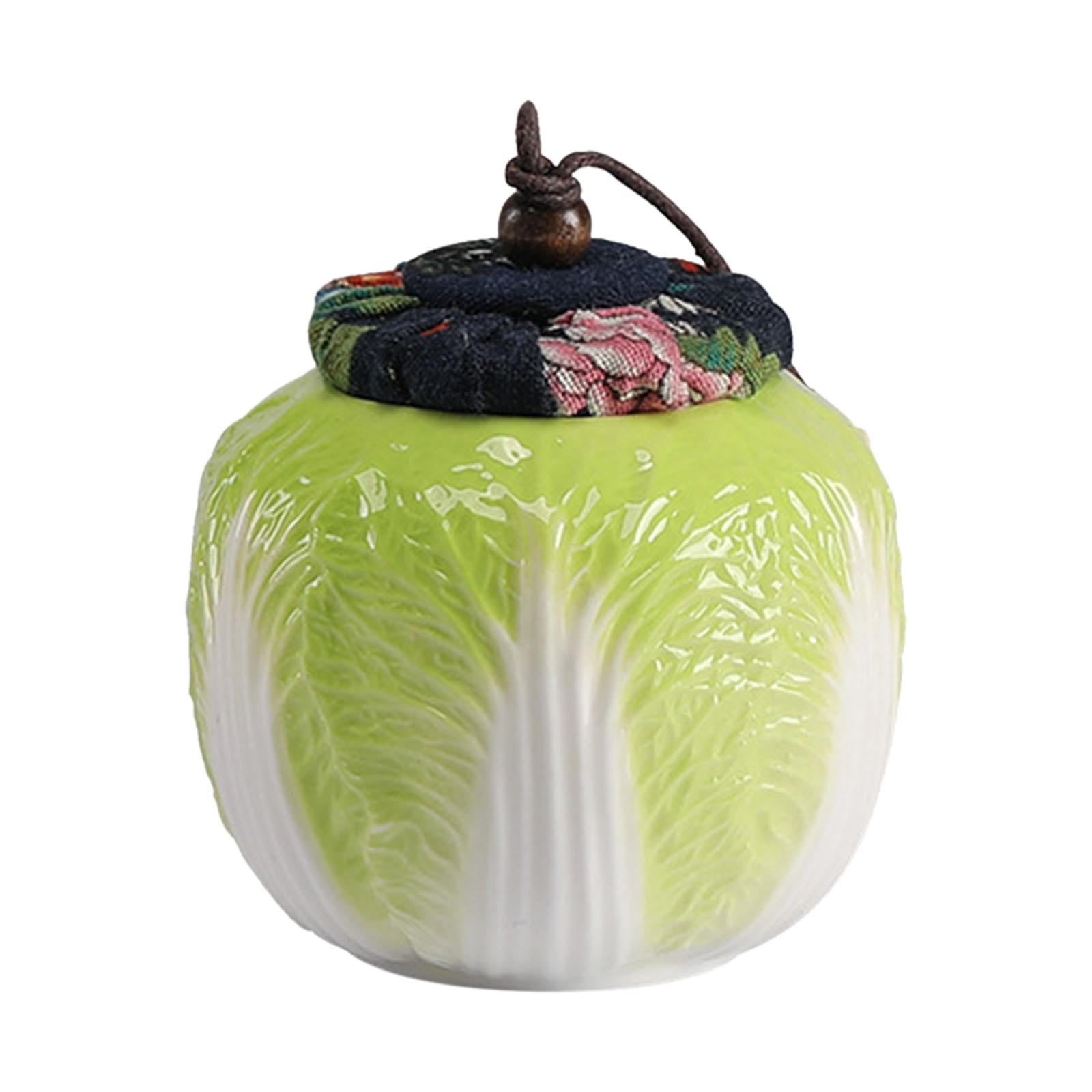 TISHITA Ceramic Tea Jar Storage Jar Sealed Jar Organizer Dustproof ...