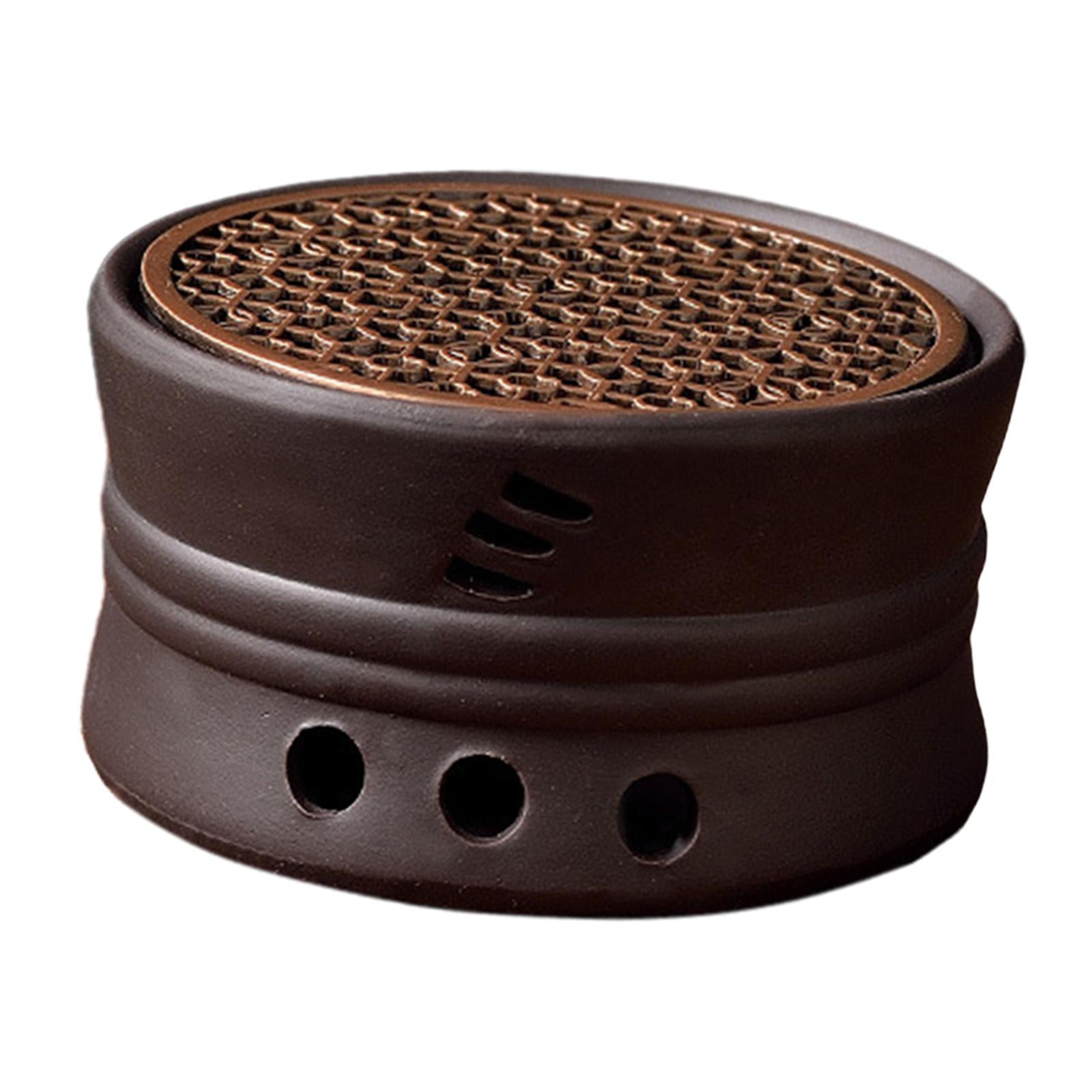 TISHITA Ceramic Teapot Milk Warmer Chinese Traditional Teapot Tea Maker ...