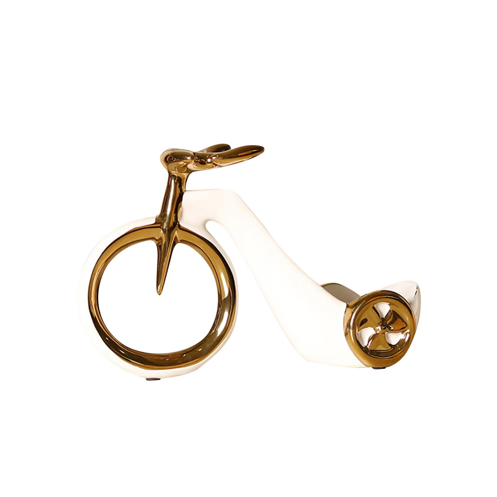 TISHITA Ceramic Tricycle Shape Glass Rack Versatile Decorative ...