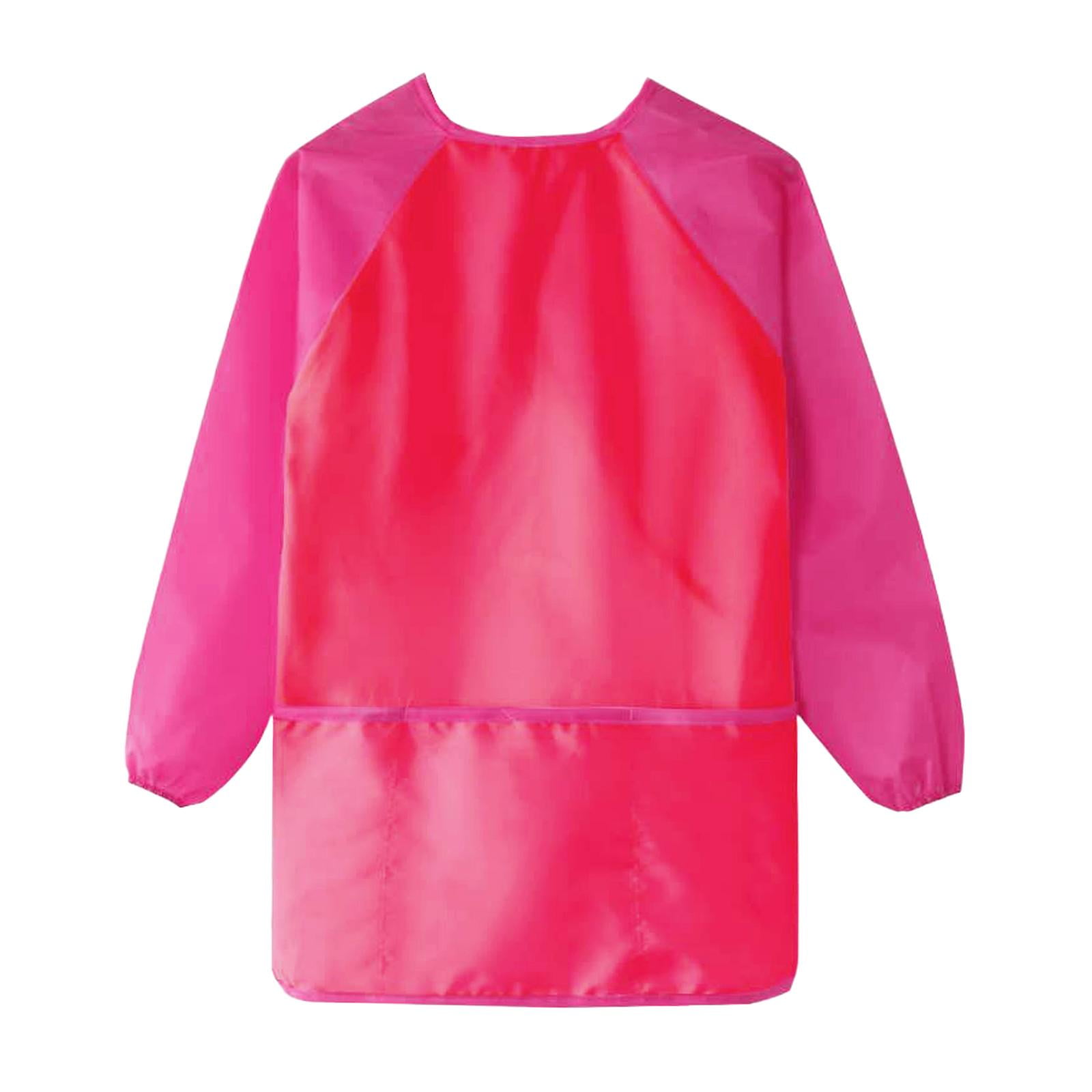 TISHITA Children Painting Apron Paint Smock Kids Art Apron Bright Color ...