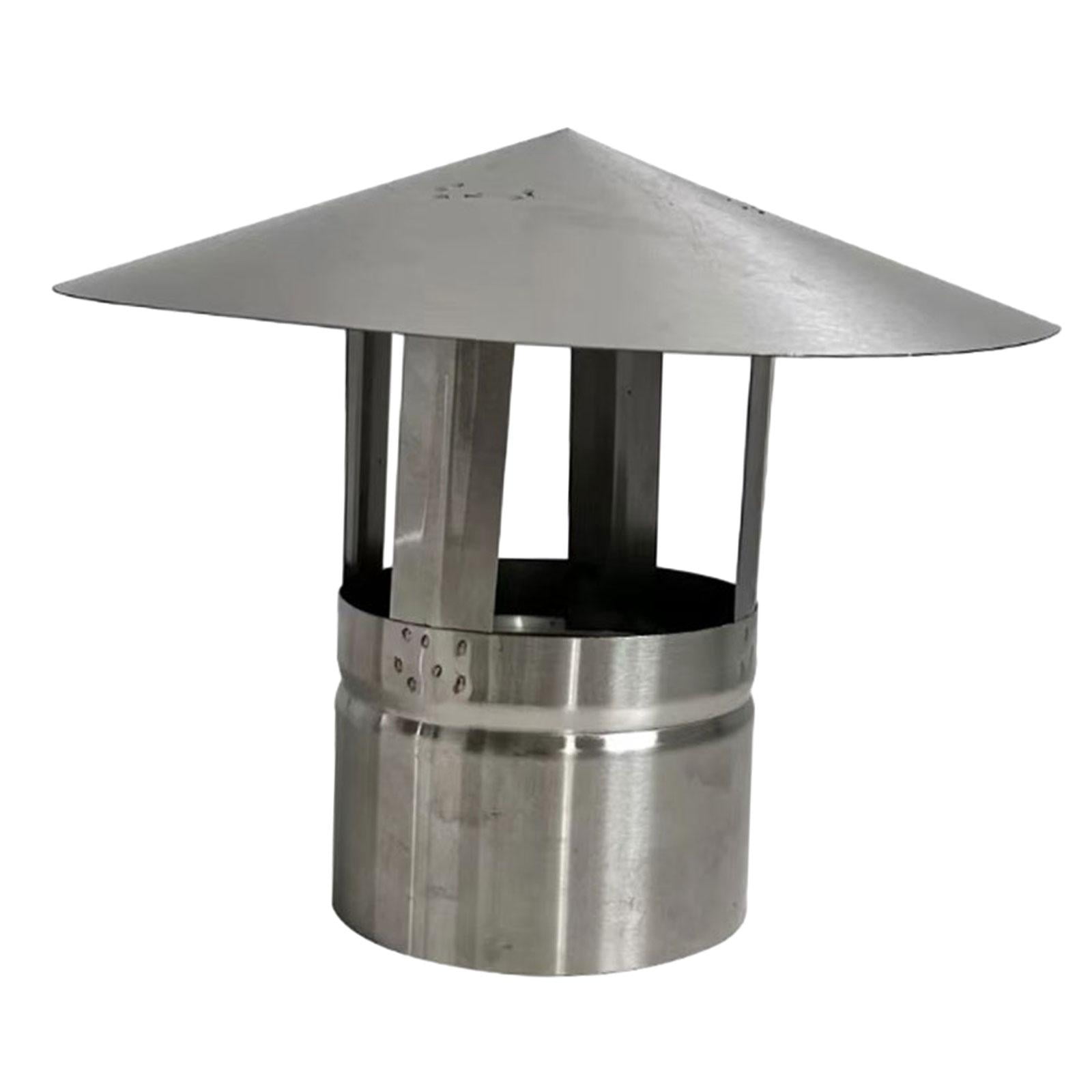 TISHITA Chimney Cap Exhaust Pipe Pipe Cap Protector Rainproof Air Vent ...