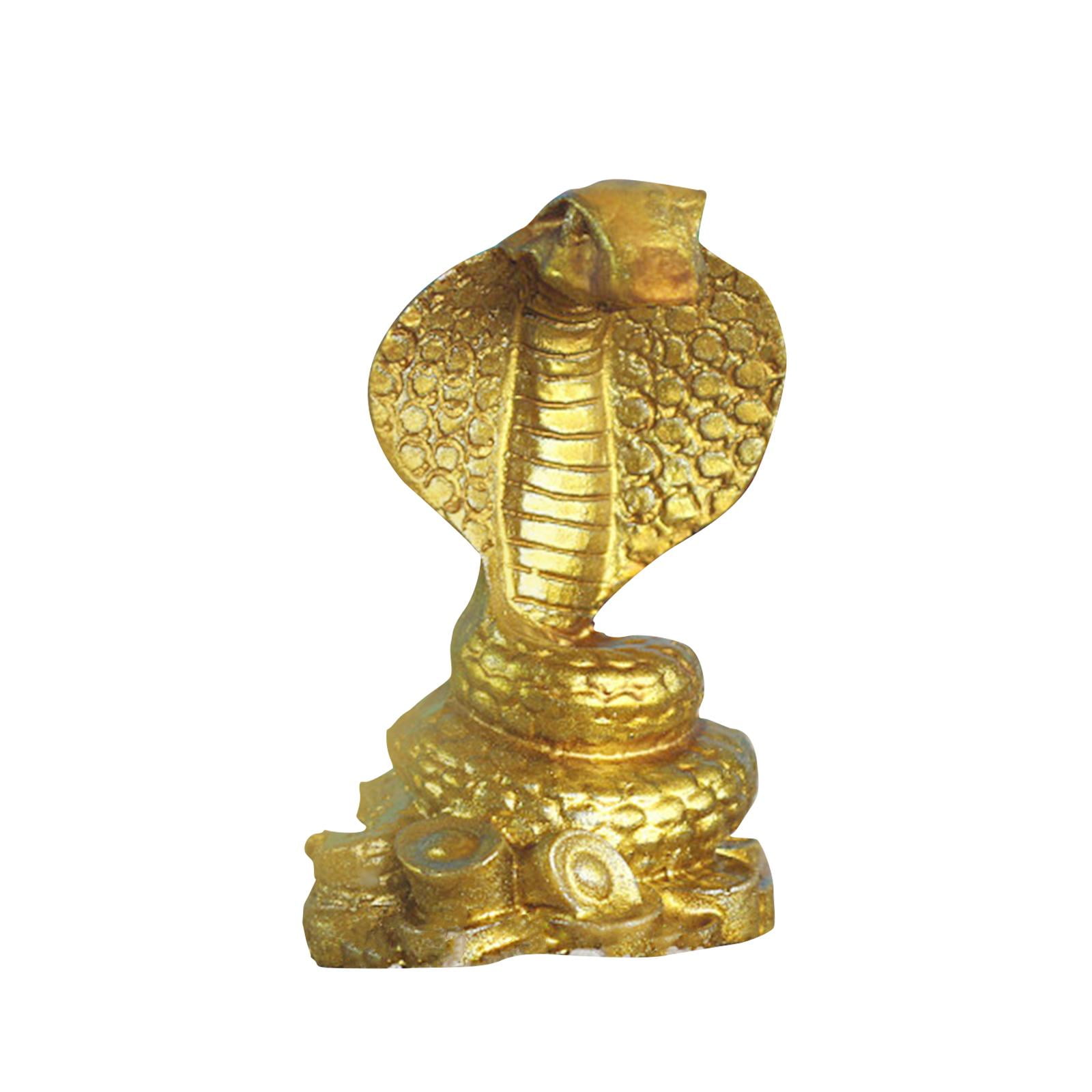 TISHITA Chinese Ingots Snake Statue Figurine Resin Sculpture Decoration ...