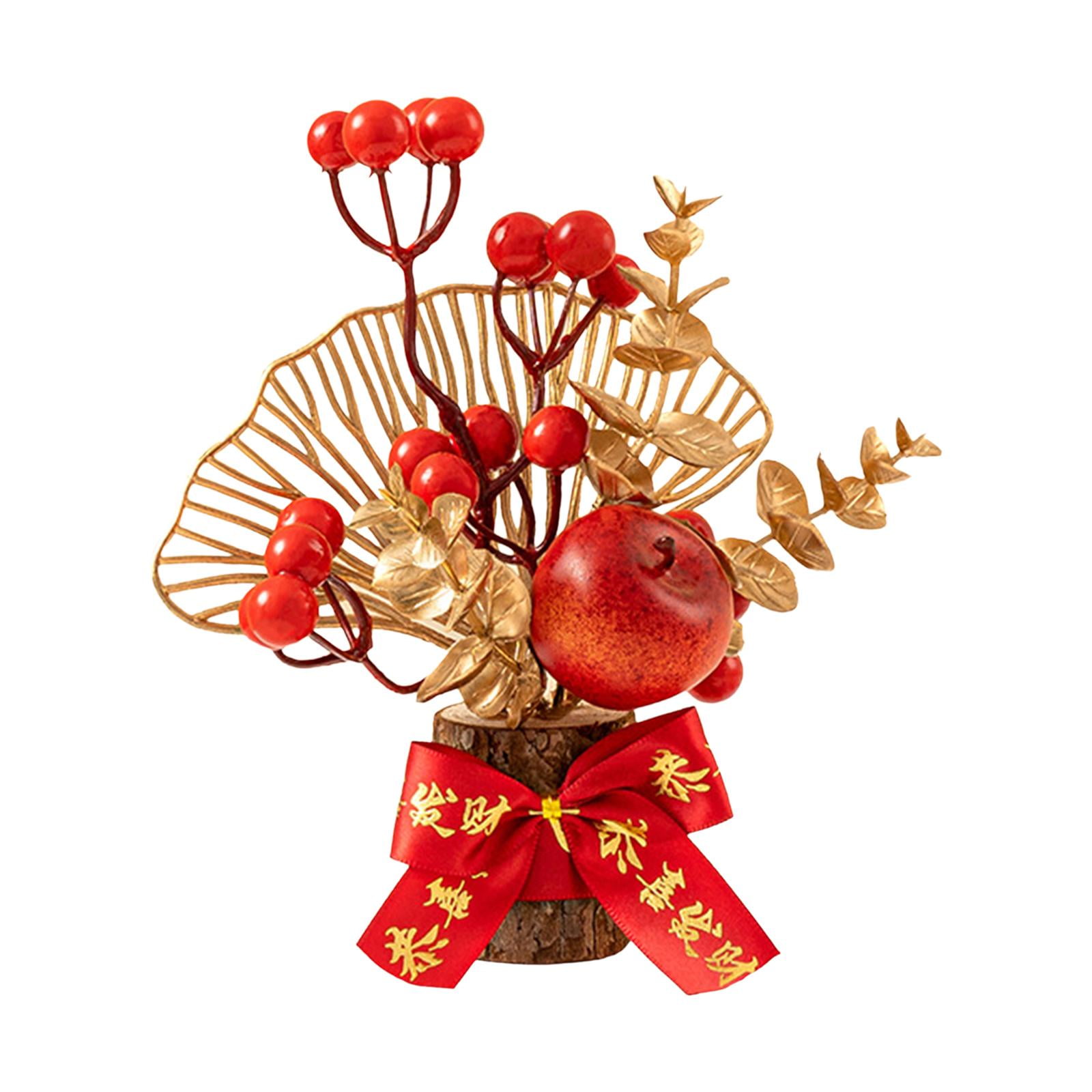 TISHITA Chinese New Year Decoration Feng Shui Decor Desktop Decoration ...