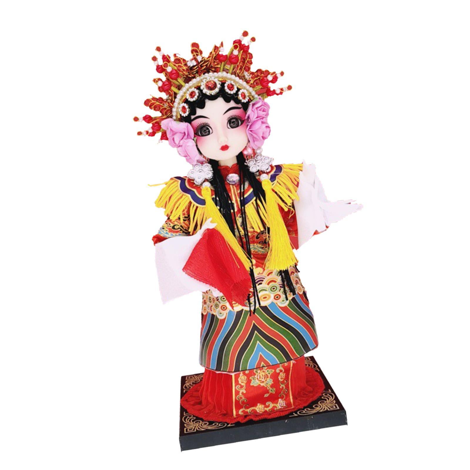 TISHITA Chinese Opera Doll Statue Opera Sculpture Opera Lover Gift ...