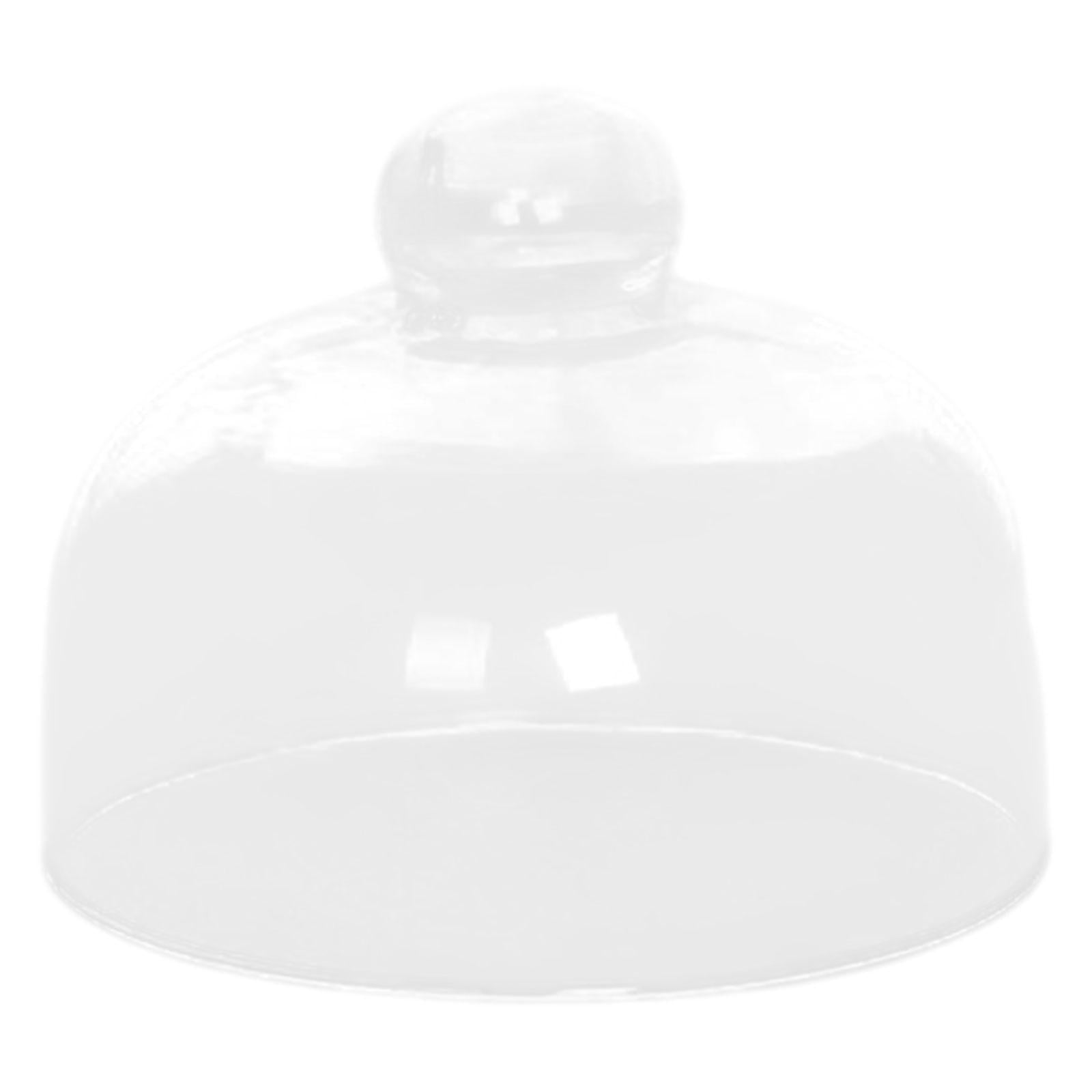 TISHITA Clear Cake Dome Cover, Glass Cake Dome, Cake Display Round ...