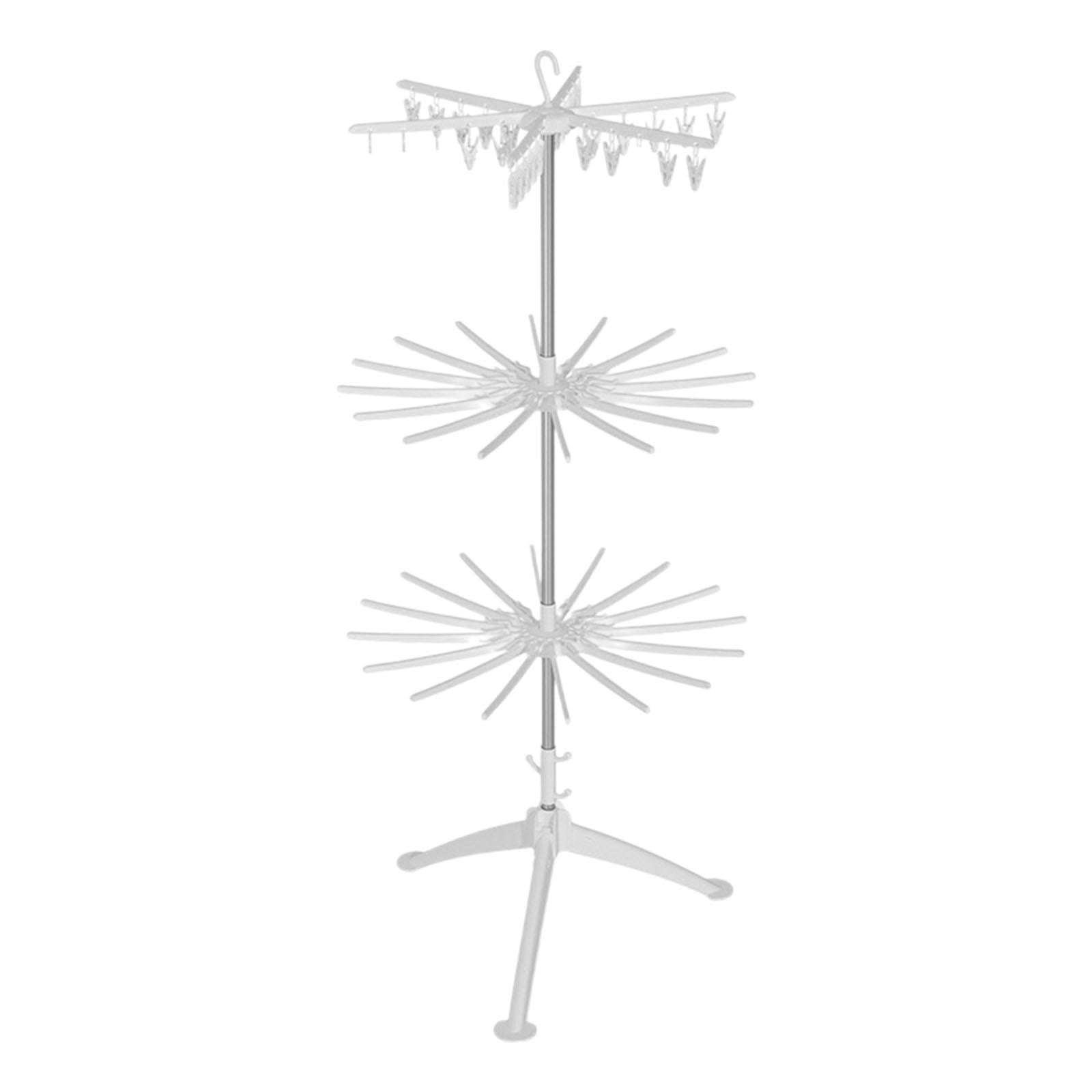 TISHITA Clothes Drying Rack Children's Hanger Portable Stable ...