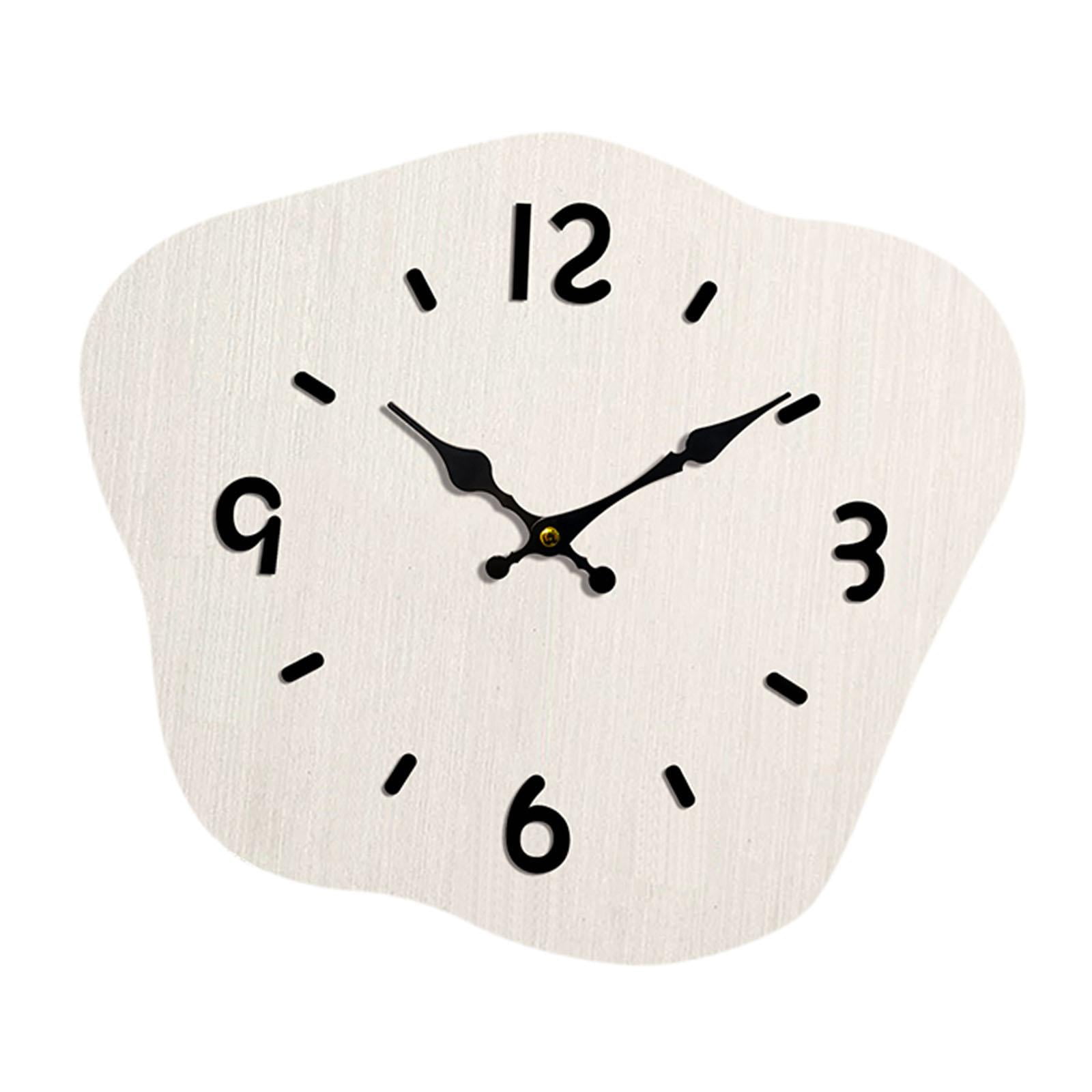 TISHITA Cloud Clock Creative Silent Wall Clock Easy to Use Convenient ...