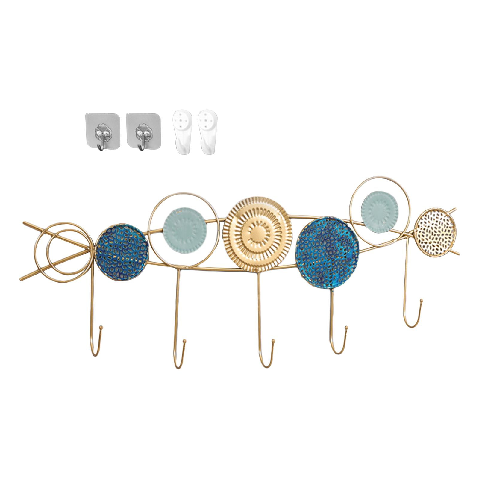 TISHITA Coat Rack Door Hanger Wall Mounted Multipurpose Iron Wall Hook ...