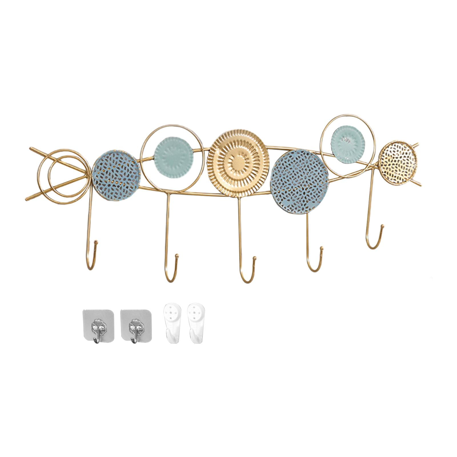 TISHITA Coat Rack Door Hanger Wall Mounted Multipurpose Iron Wall Hook ...