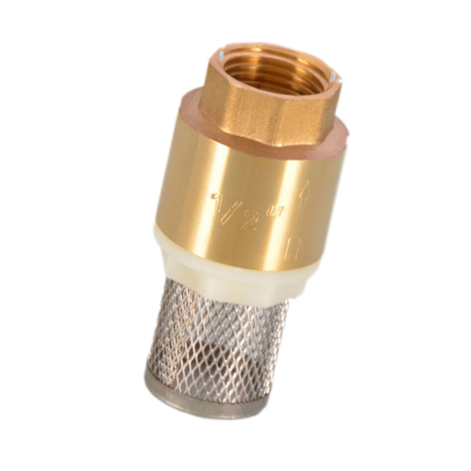 TISHITA Copper Check Valve Foot Valve Female Connection Heavy Duty ...