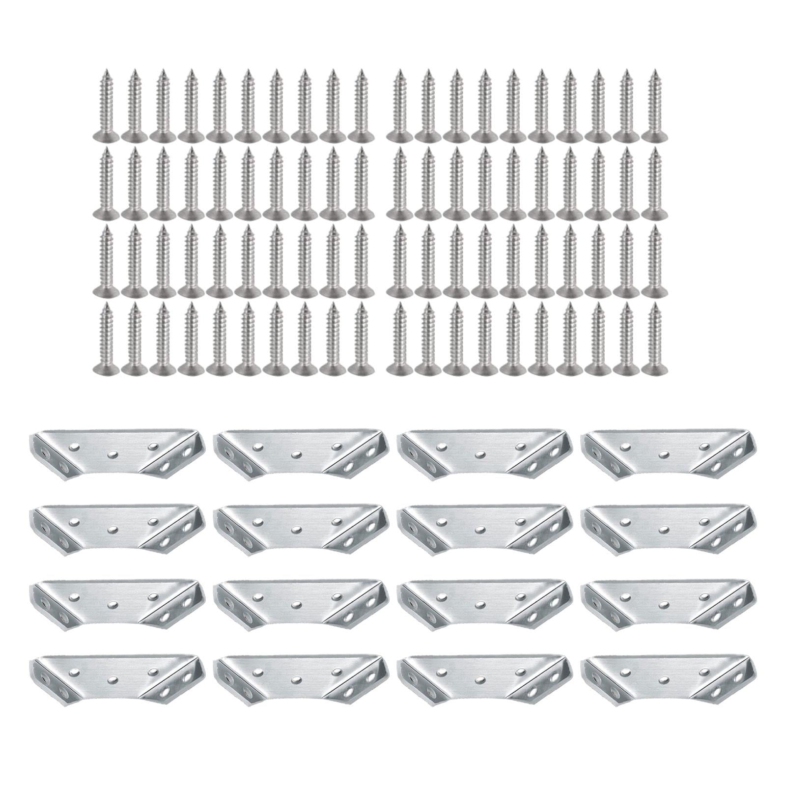 TISHITA Corner for Wood Angle Metal Heavy Duty Shelf Support Bracket ...