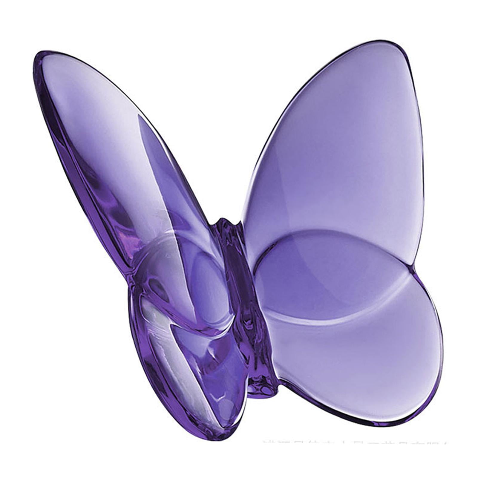 TISHITA Crystal Butterfly Figurine Crystal Butterfly Statue Crafts ...