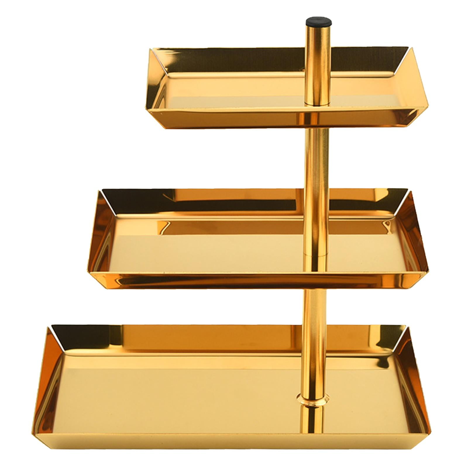 TISHITA Cupcake Stand Cake Stand 3 Tier Gift Display Rack Graceful ...