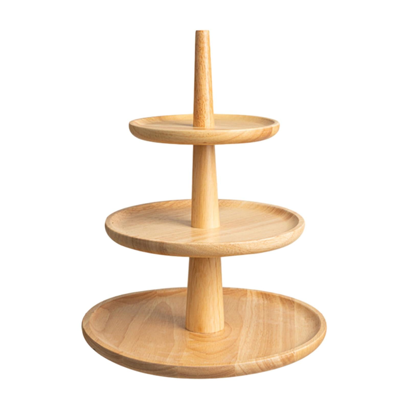 TISHITA Cupcake Stand Fruits Snack Serving Tray Portable Centerpiece ...