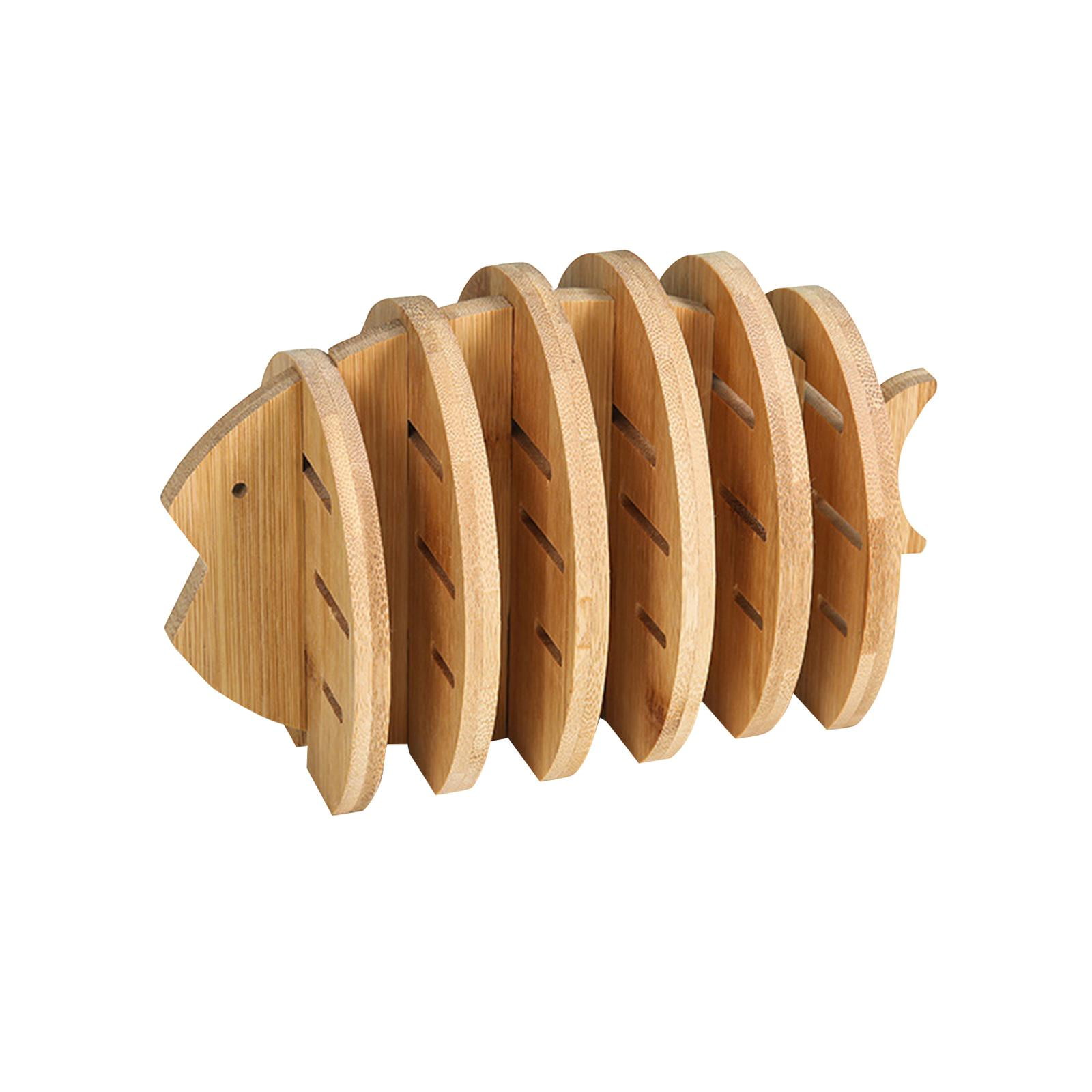 TISHITA Cute Animal Shaped Cup Pads Decorative Coaster and Trivets Set ...