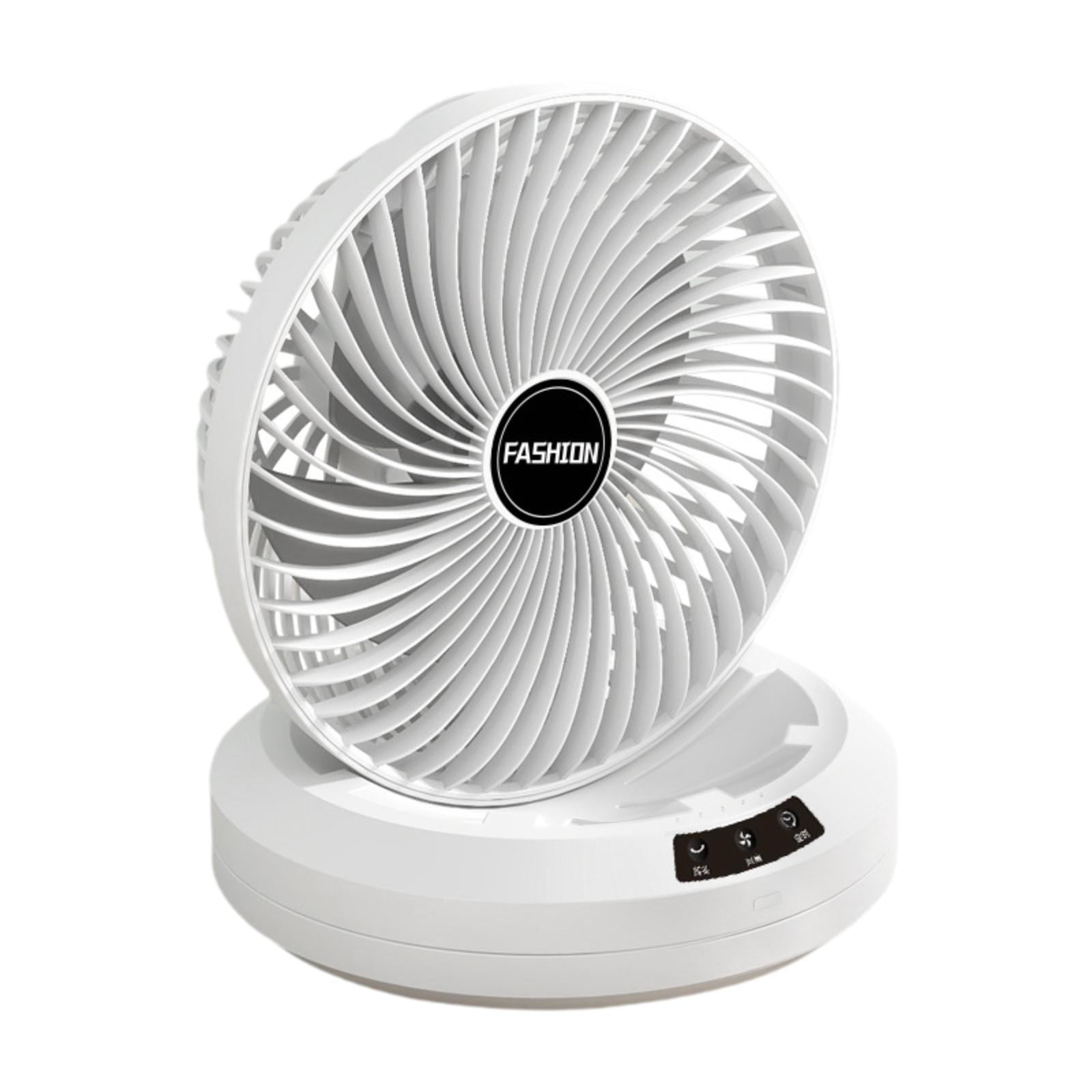 TISHITA Desk Fan Kitchen Fan Quiet with Timing Hanging Fan Air Cooling ...