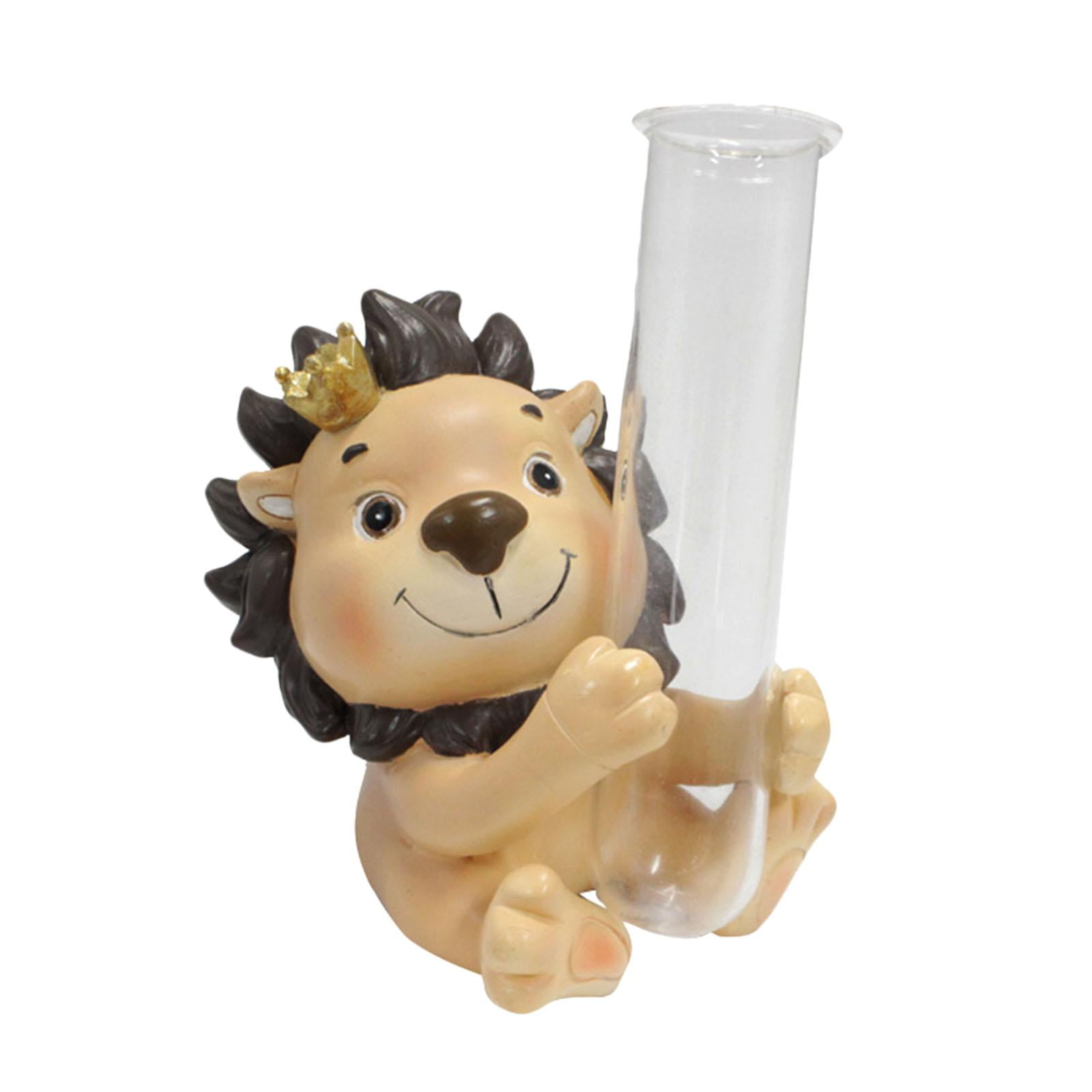 TISHITA Desktop Mini Vase Glass Test Tube Vase Home Decorations Cute ...