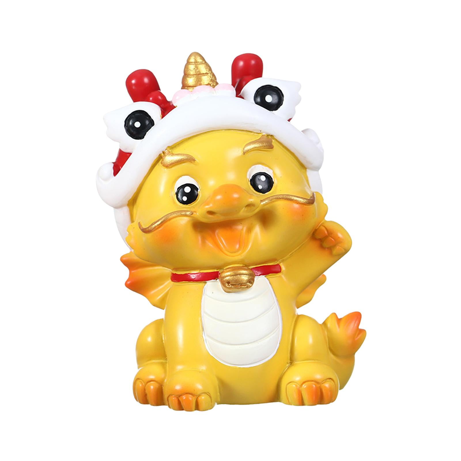 TISHITA Desktop Ornament Dragon Statue Creative Cute Dragons Sculpture ...