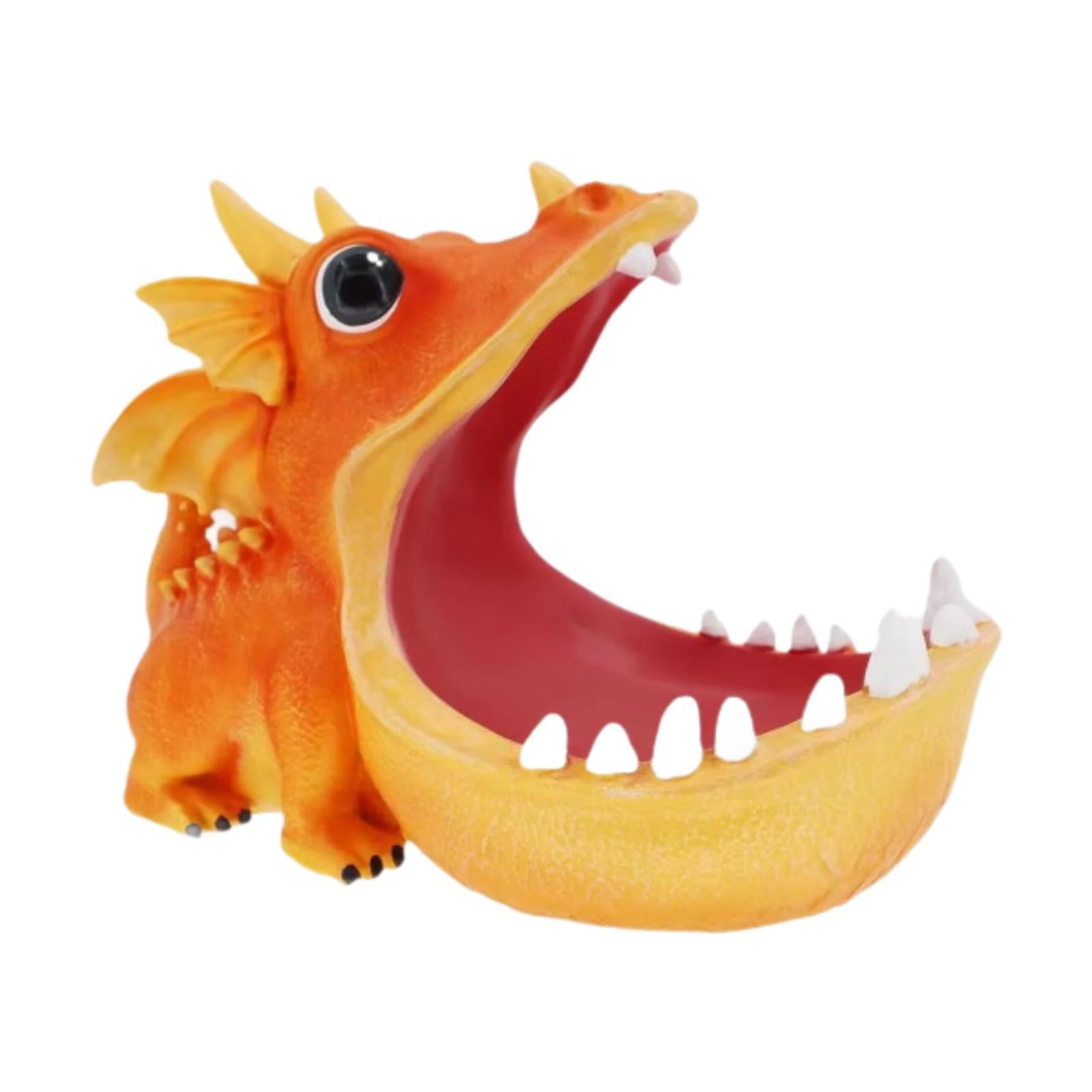 TISHITA Dinosaur Statue Candy Dish Cartoon Multipurpose Decorative ...