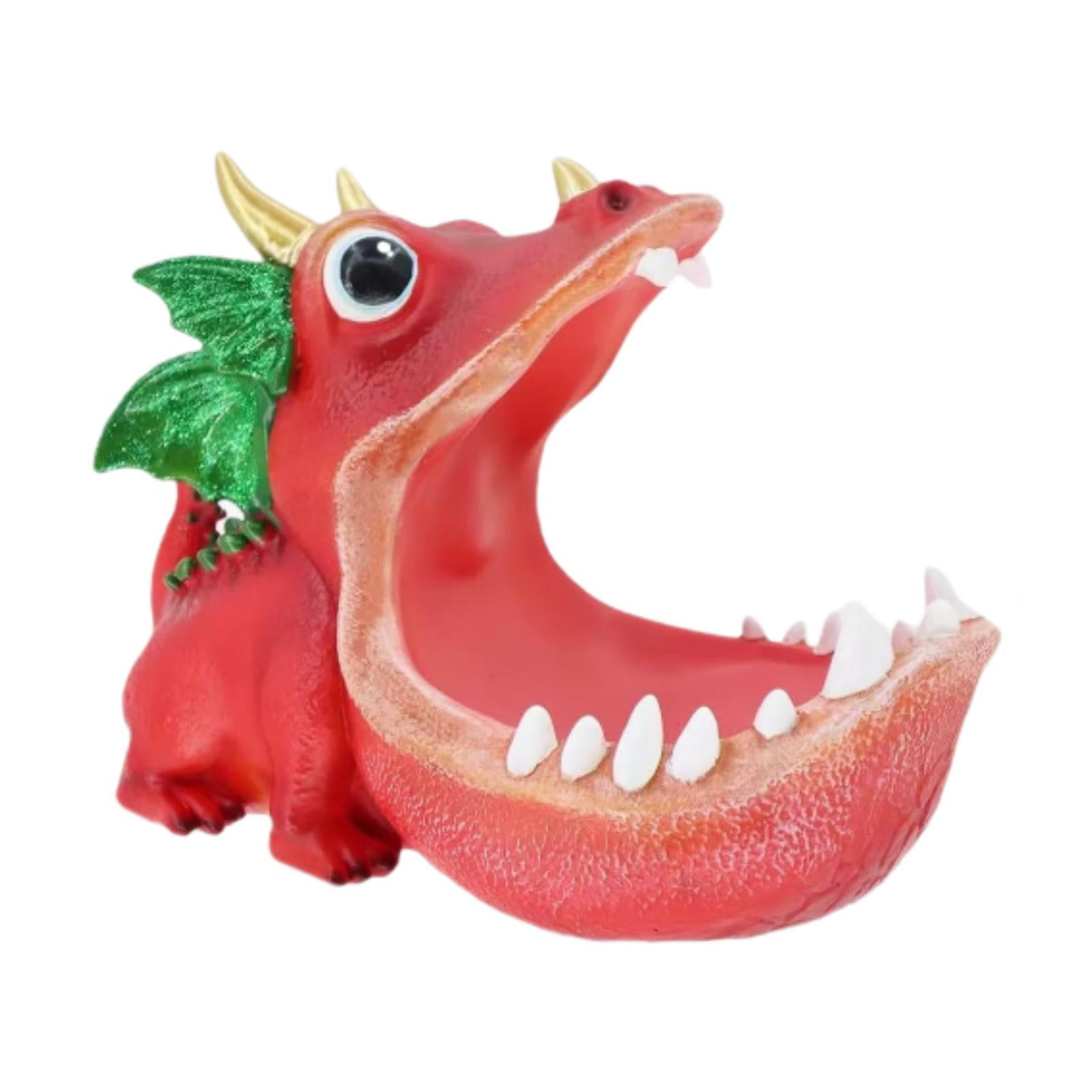 TISHITA Dinosaur Statue Candy Dish Cartoon Multipurpose Decorative ...