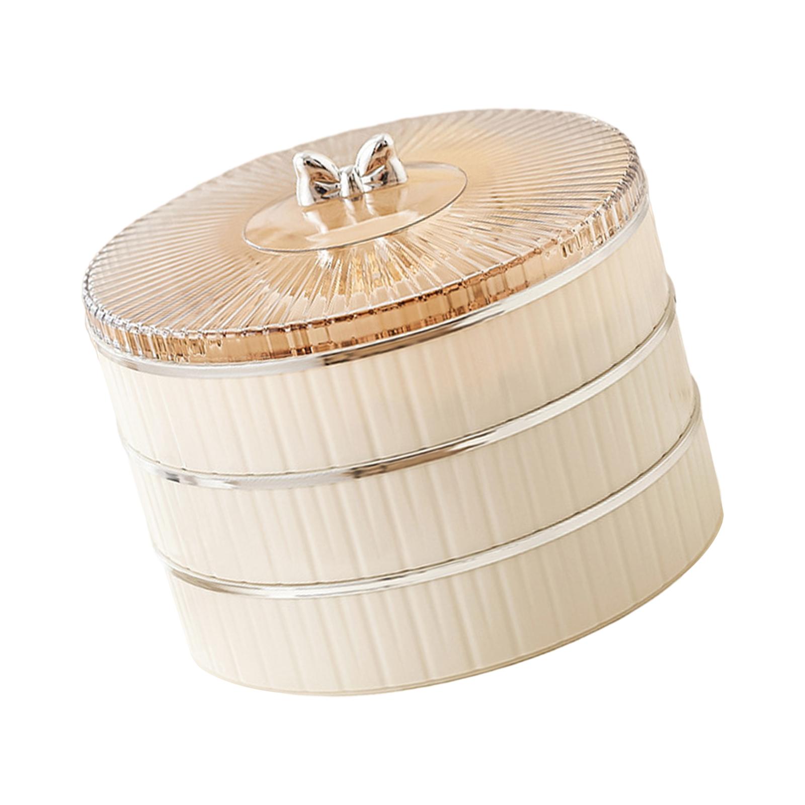 TISHITA Divided Serving Tray Fridge Organizer Snack Fruit Plate ...