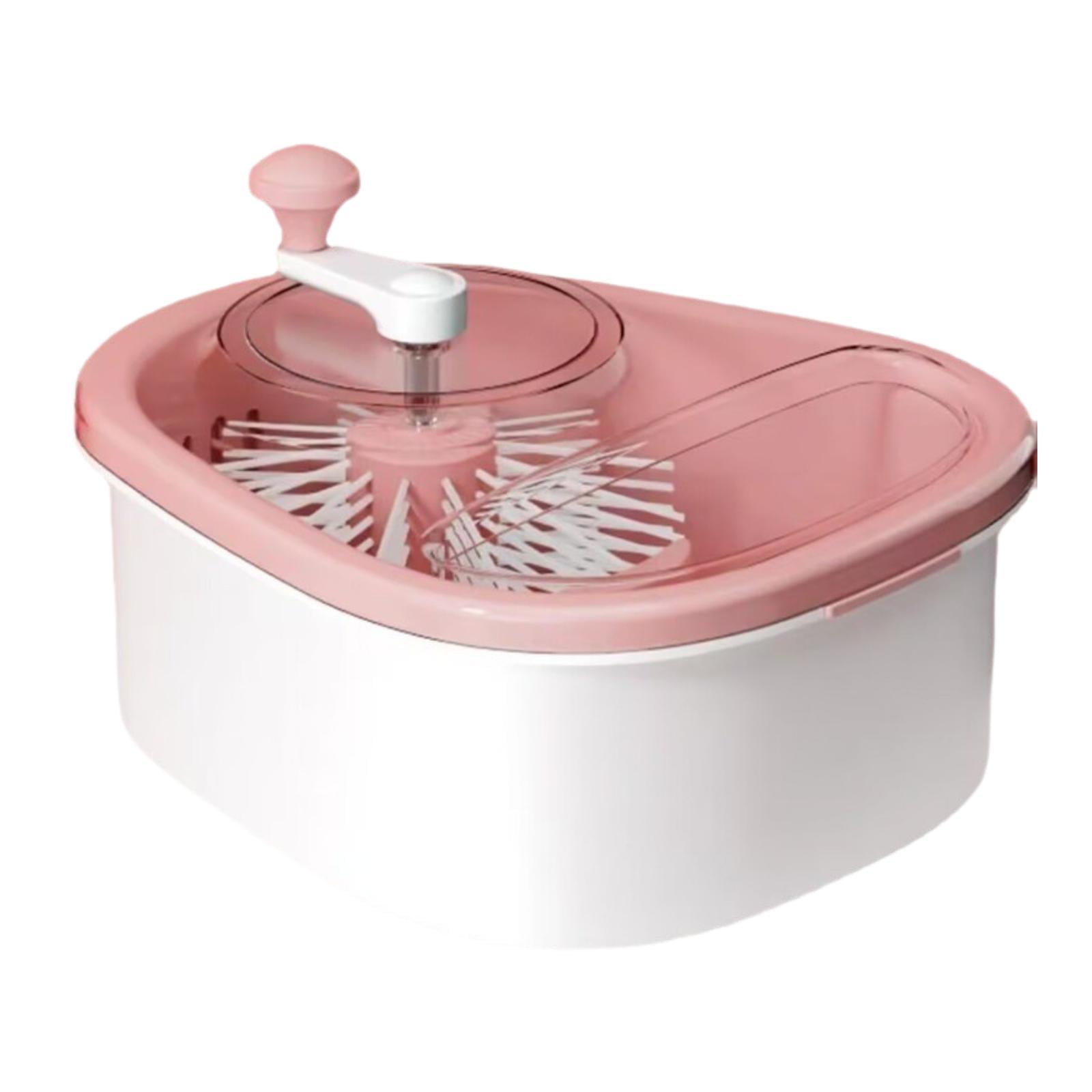 TISHITA Drain The Fruit of The Fruit with A Brush, Manual Anti Slip ...