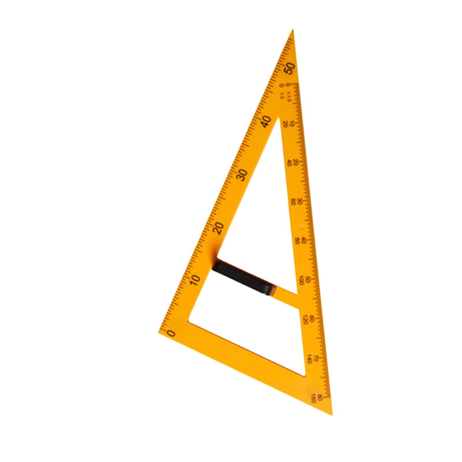 TISHITA Drawing Math Geometry Tool, Multifunction Teaching Ruler, Large ...