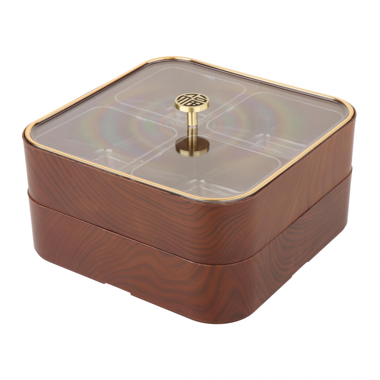 TISHITA Dried Fruit Tray with Cover Divided Serving Tray ...