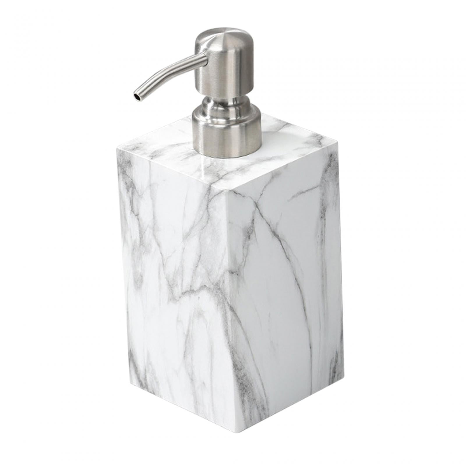 TISHITA Empty Body Wash Dispenser Marble Texture Manual Soap Dispenser ...