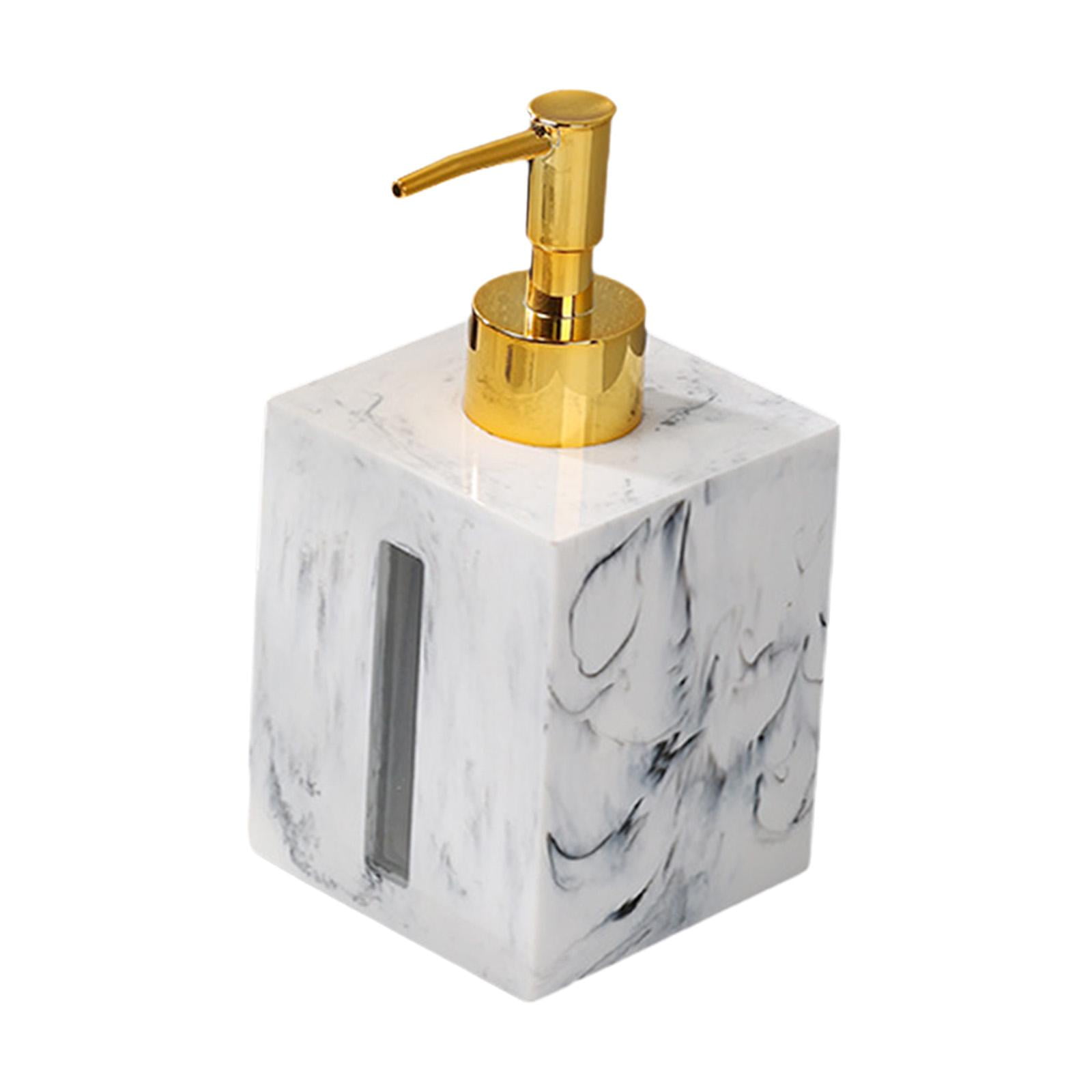 TISHITA Empty Body Wash Dispenser, Marble Texture Soap Dispenser ...