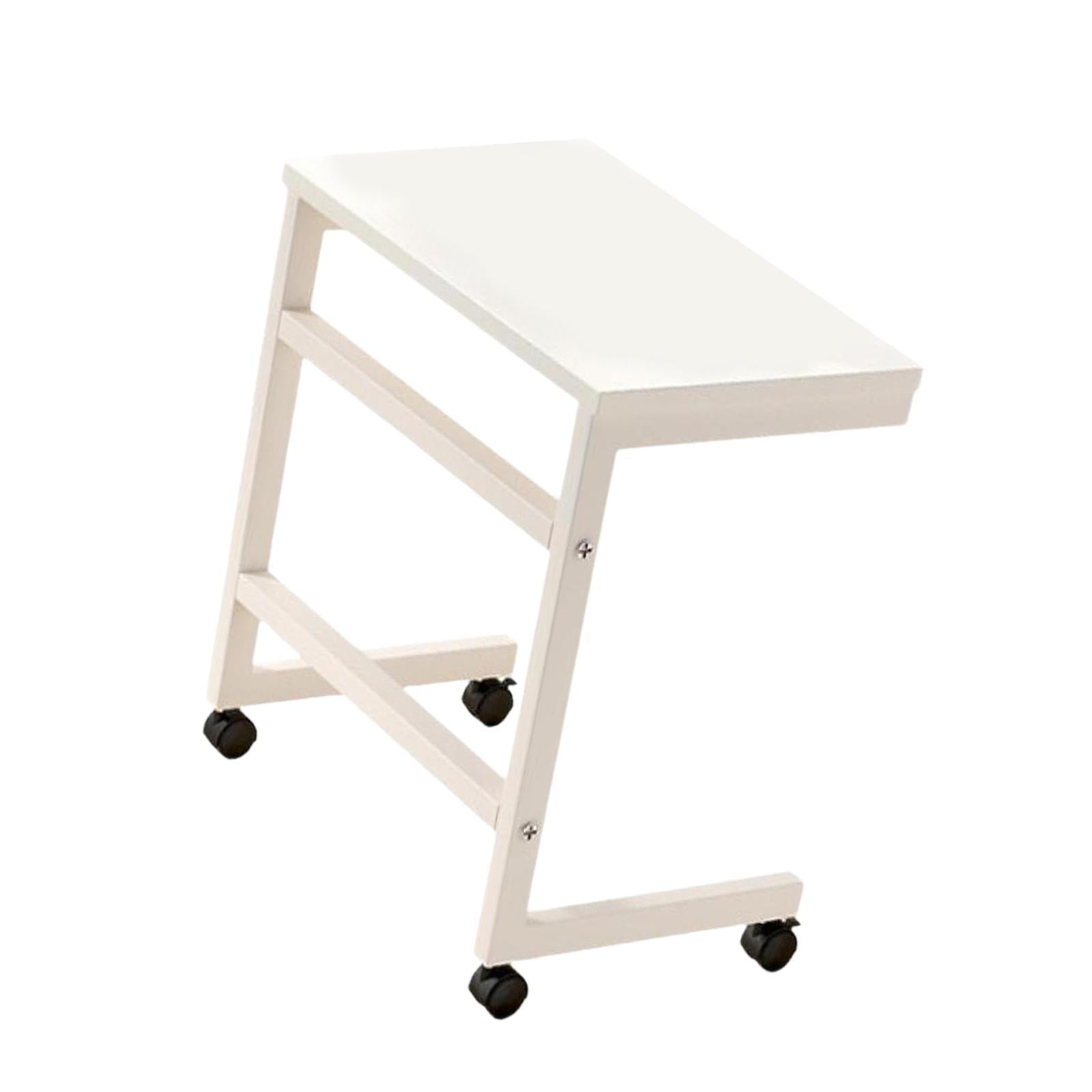 TISHITA End Table C Shaped TV Tray NightStand Modern Industrial Side ...