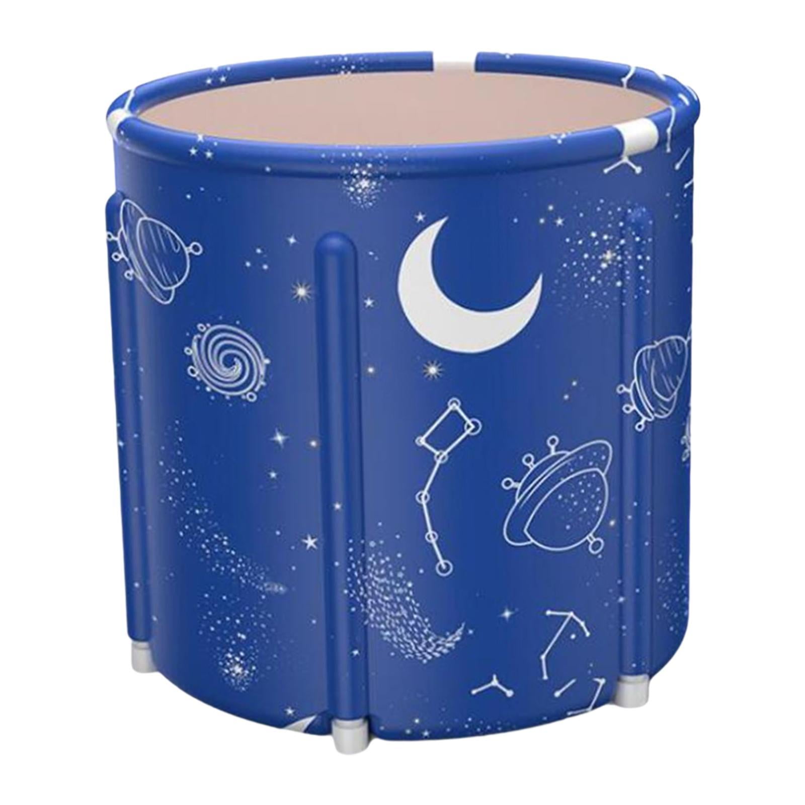 TISHITA Foldable Bathtub Soaking Bath Tub Bathing Bucket Folding Tub ...